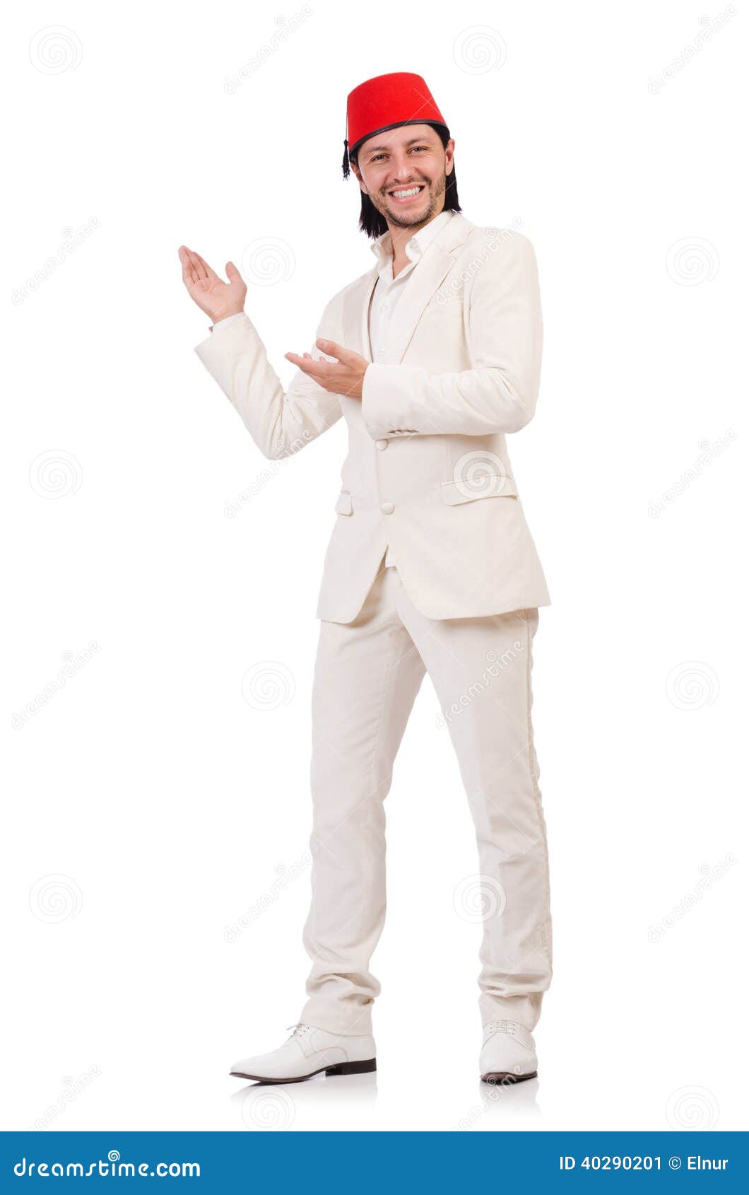 Uomo in Cappello Turco Tradizionale Immagine Stock - Immagine di ...