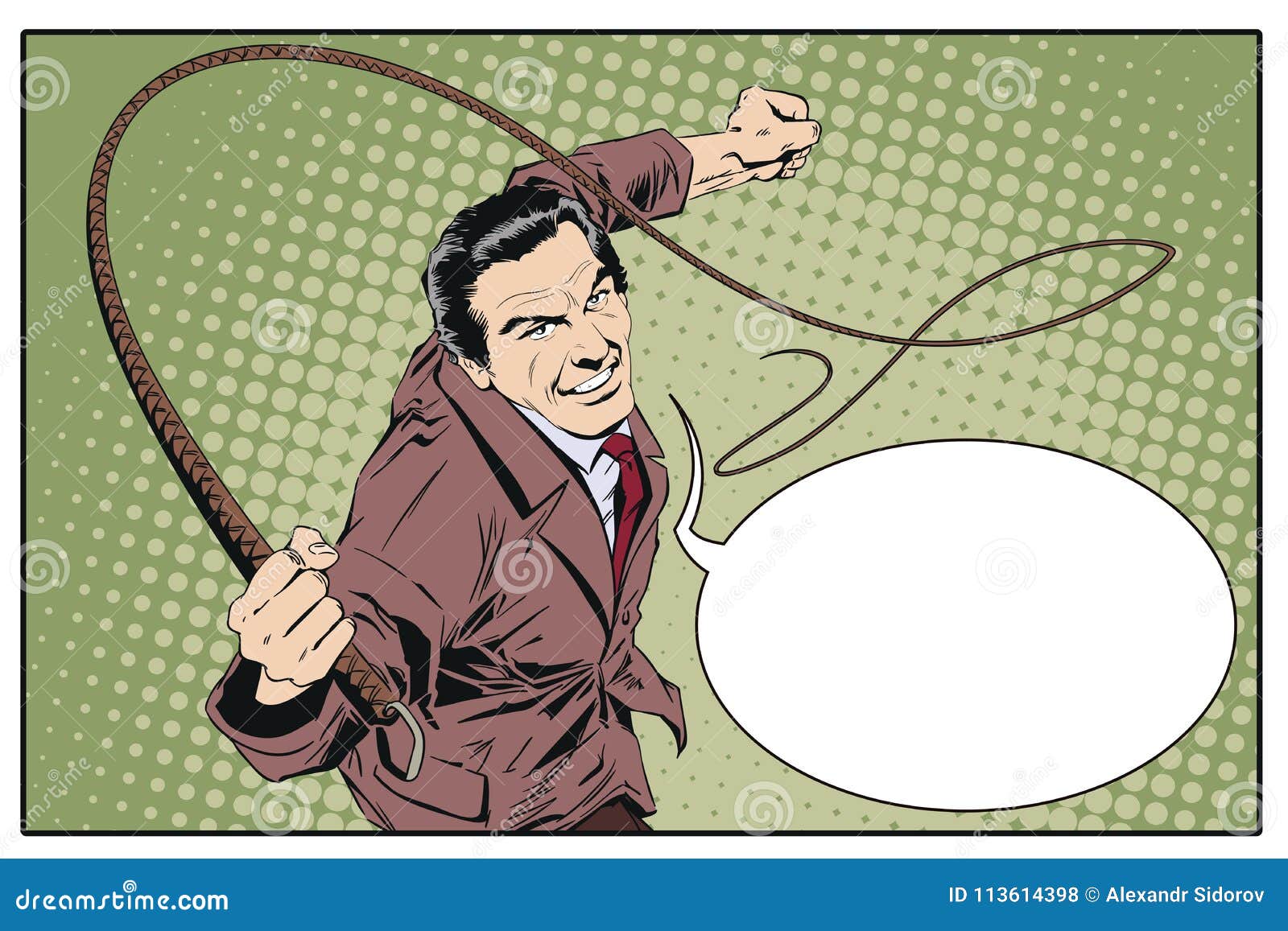 Persona Con La Frusta