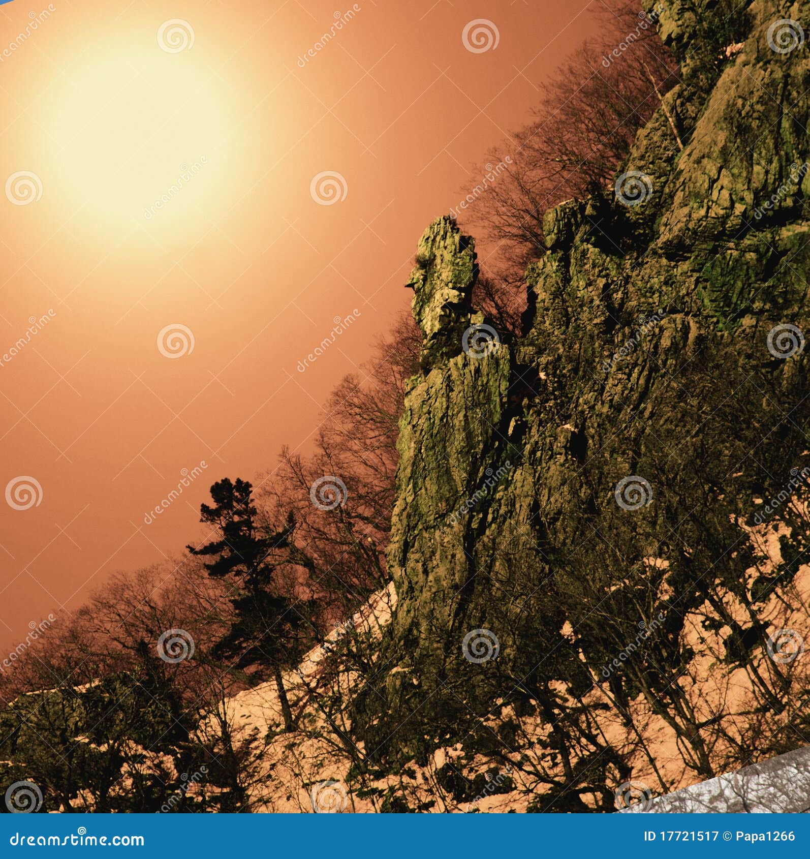 Uomo della roccia immagine stock. Immagine di persona - 17721517