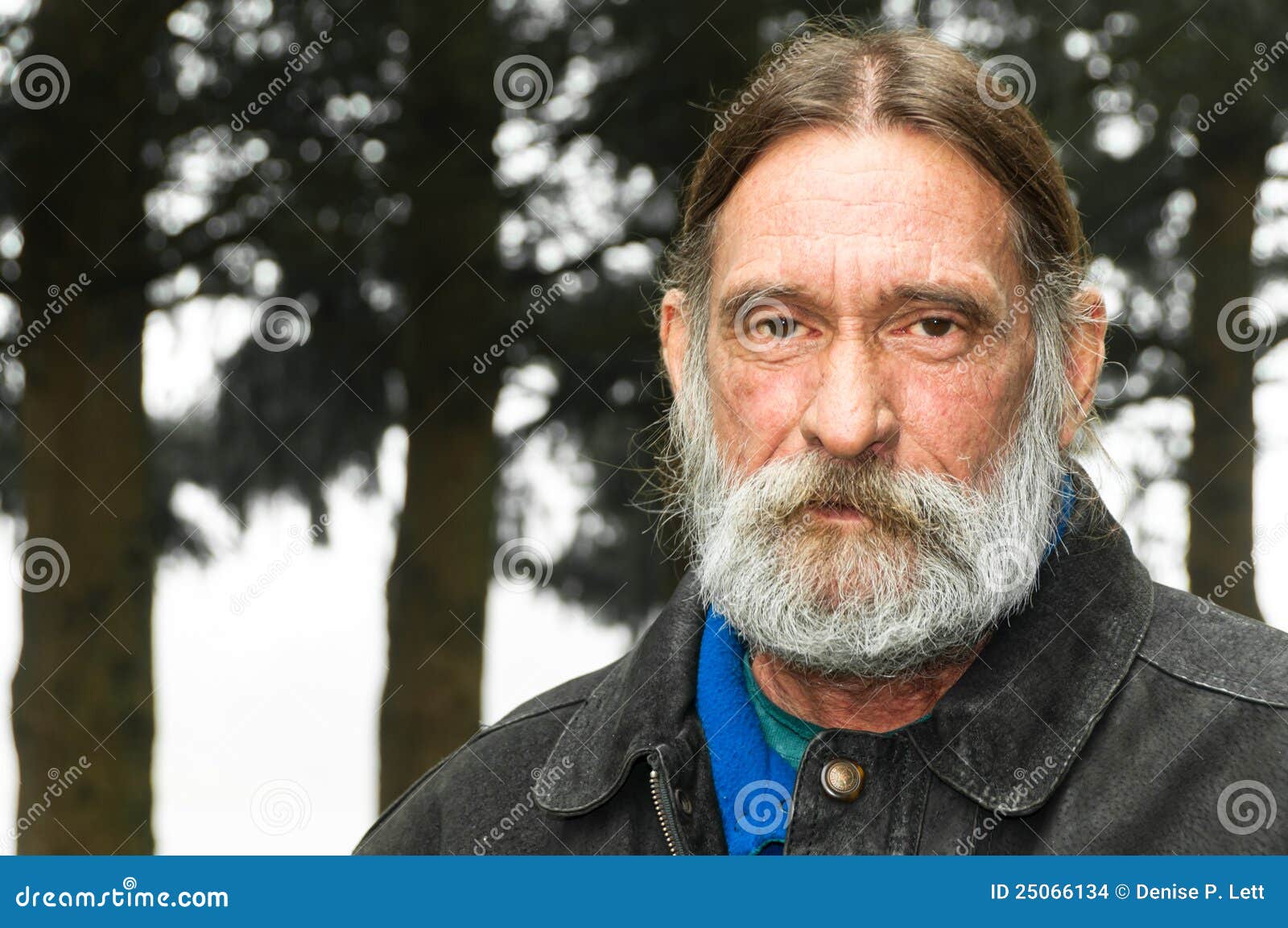 Uomo Medio Evo Robusto Serio Del Ritratto Fotografia Stock - Immagine ...