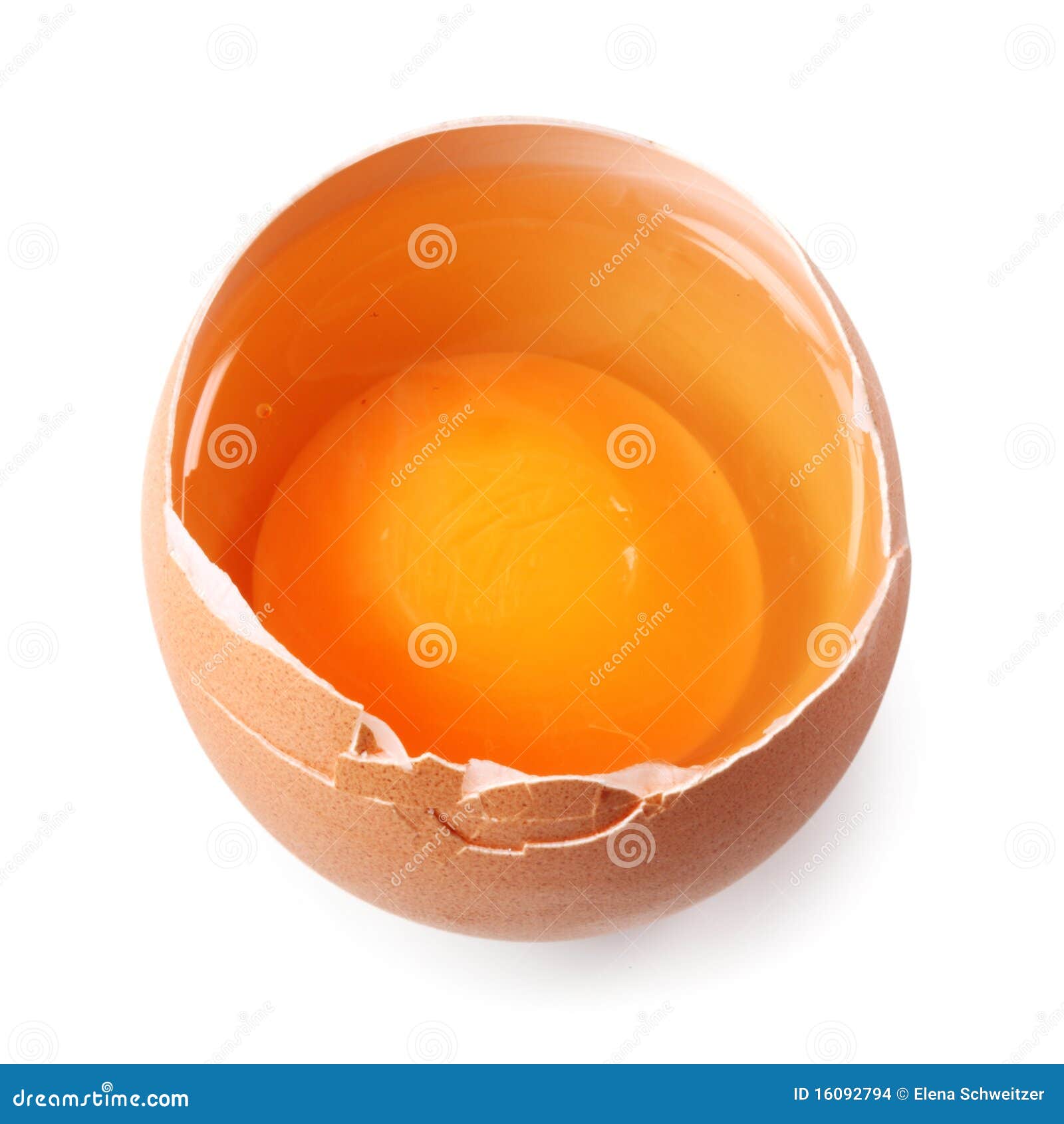Uovo rotto fotografia stock. Immagine di parte, alimento - 16092794