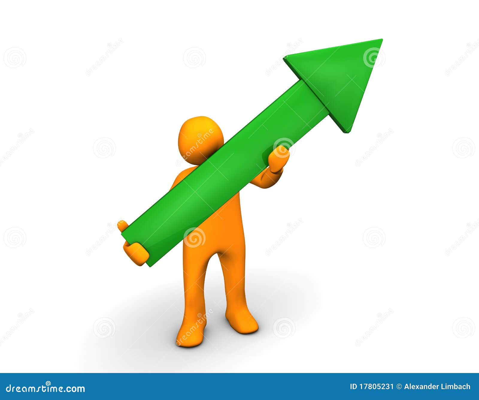 Up stock illustration. Illustration of grow, growth, orange - 17805231