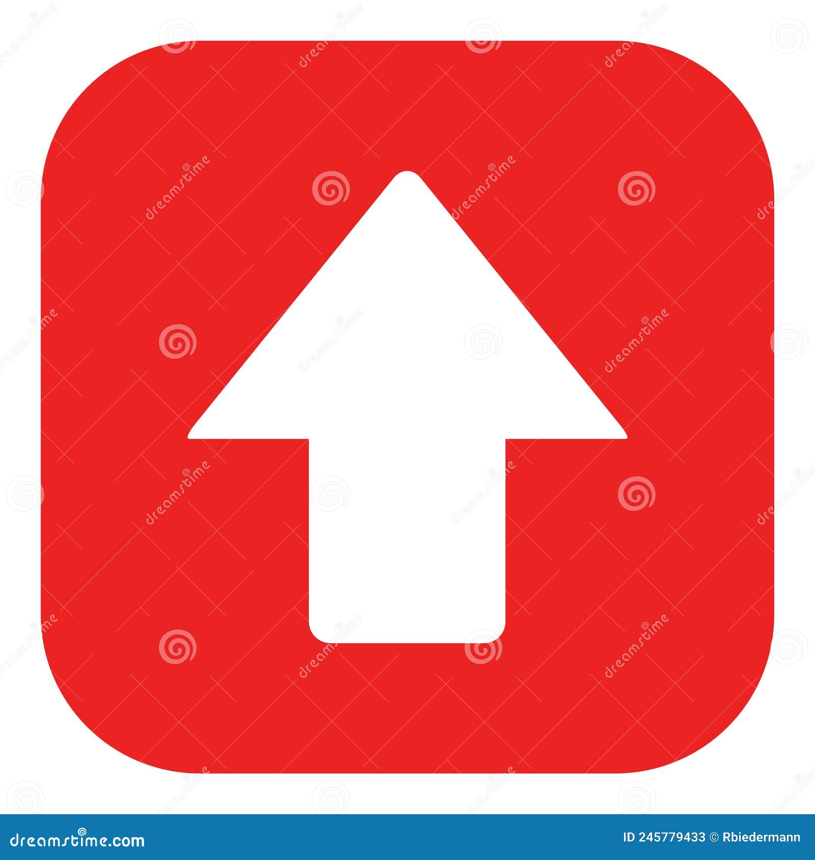 Up arrow and app icon stock vector. Illustration of vector - 245779433