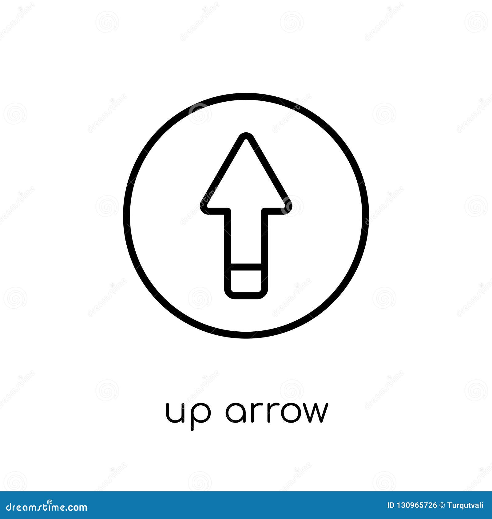 Up Arrow Icon from Collection. Stock Vector - Illustration of graph ...