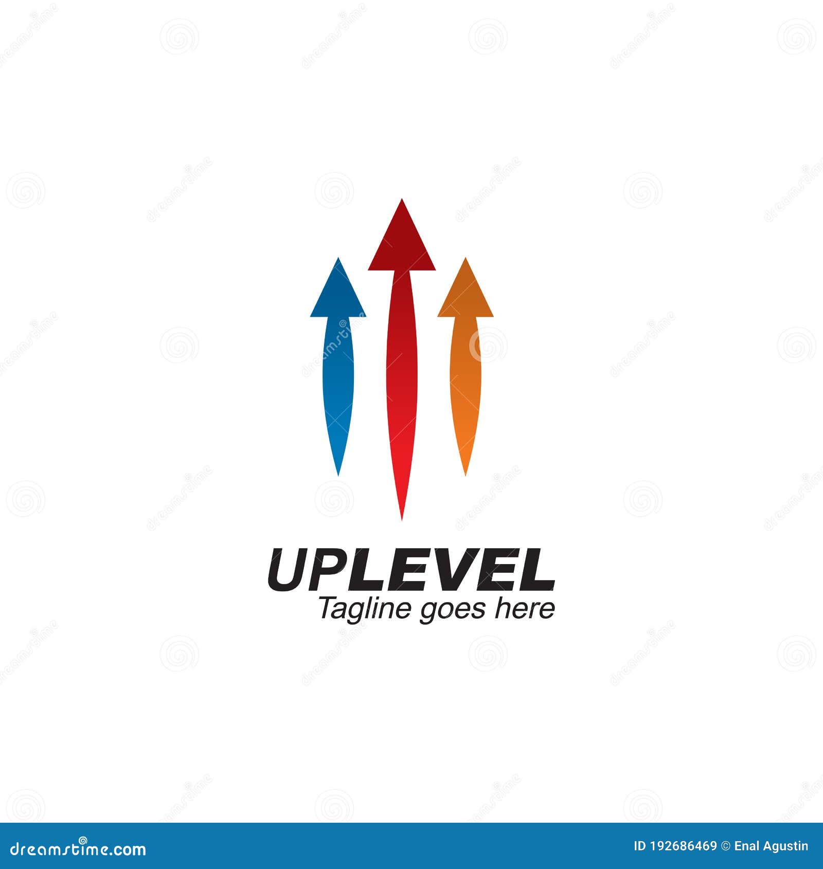 Up Arrow Logo Design Template Stock Vector - Illustration of internet ...