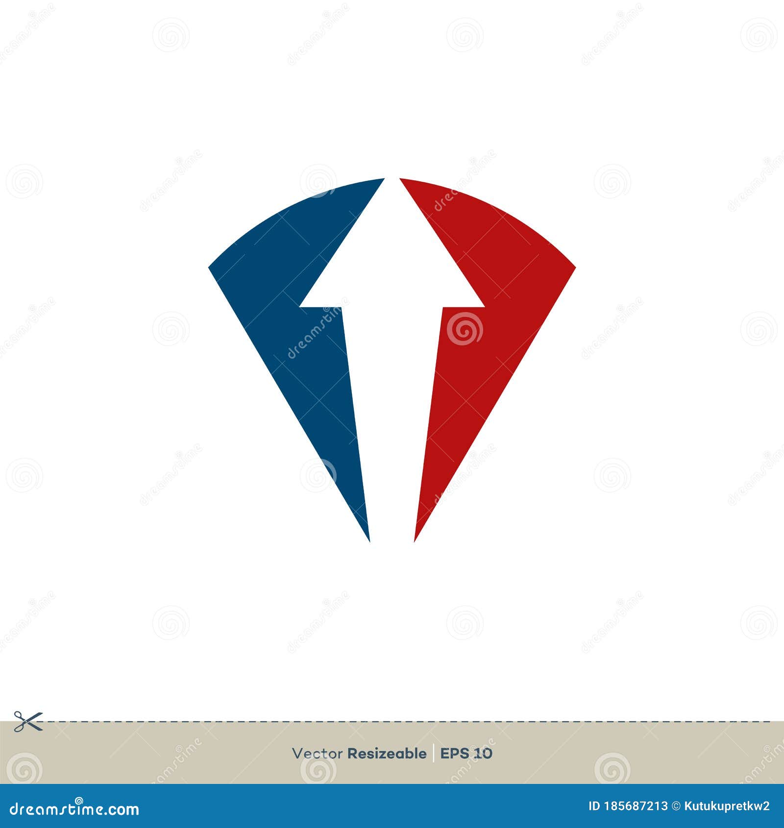 Up Arrow Shield Logo Template Illustration Design. Vector EPS 10 Stock ...