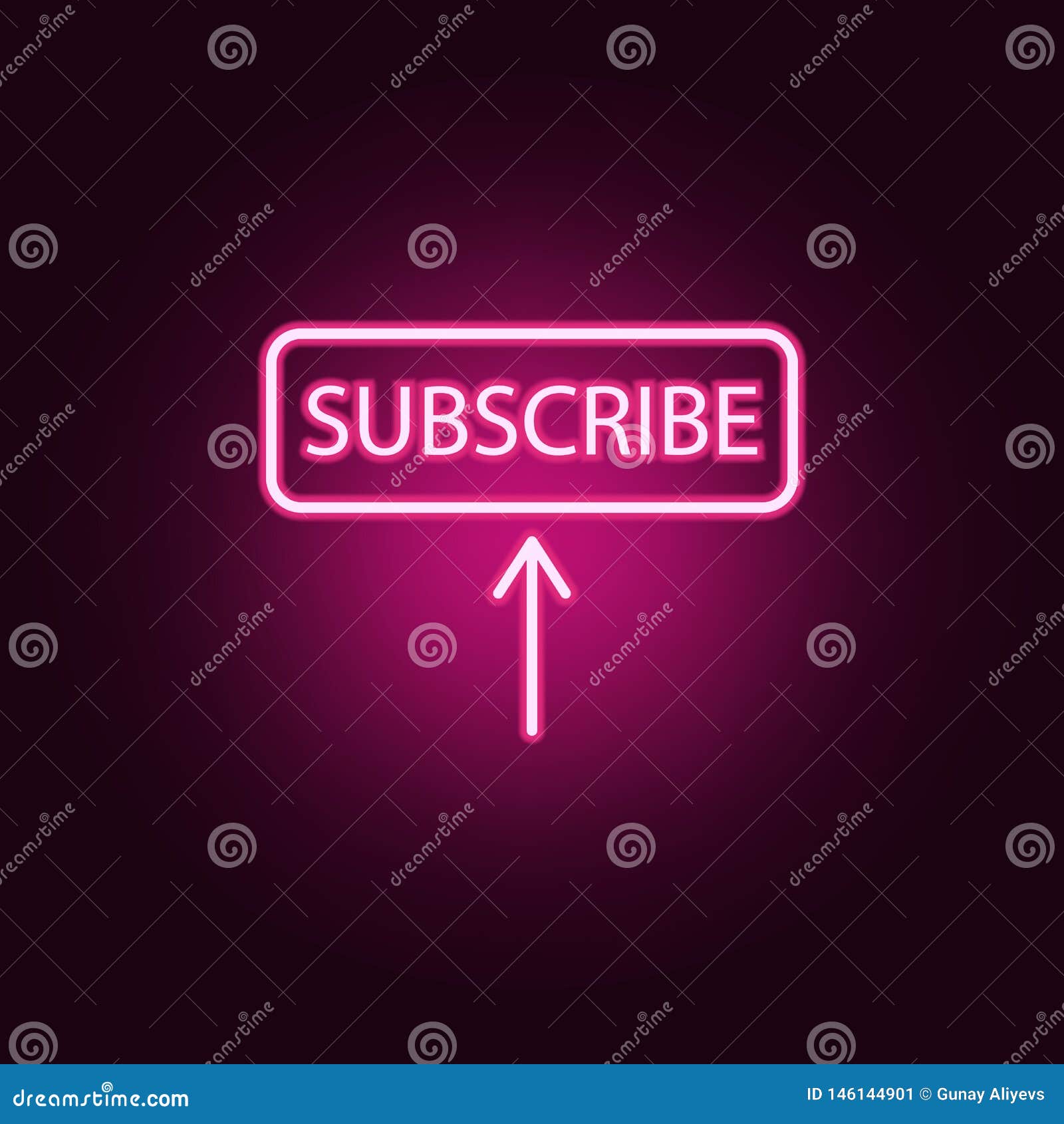 Up Arrow Sign Up Arrow Neon Icon. Elements of Online and Web Set Stock ...