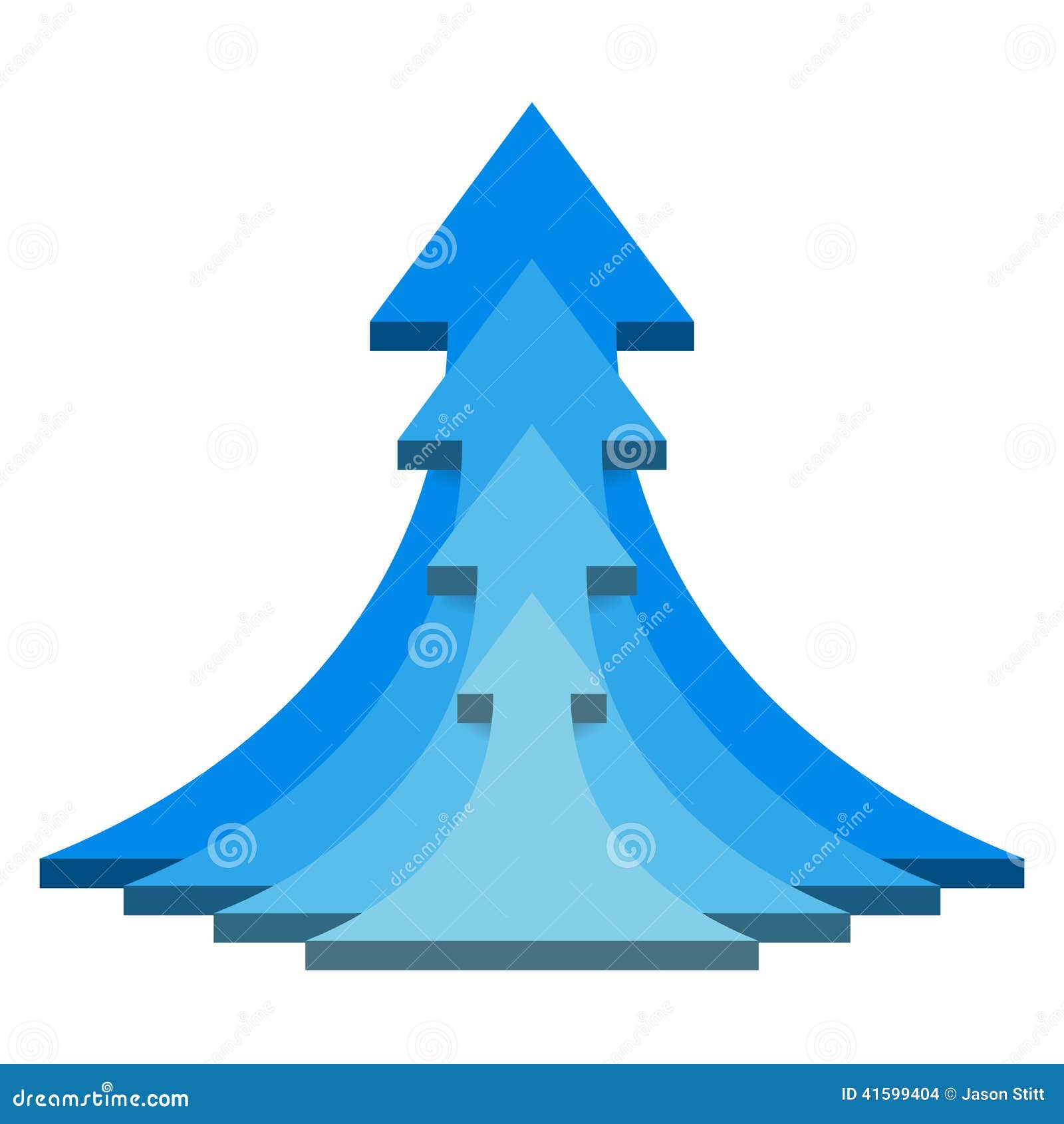 Up Arrows stock illustration. Illustration of design - 41599404
