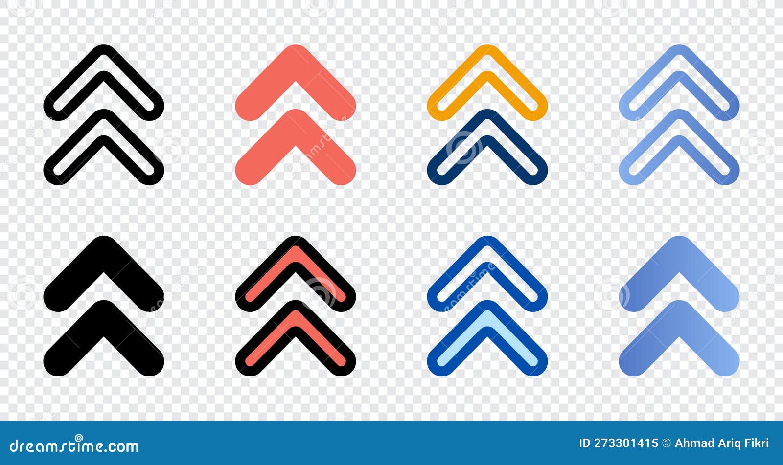 Up Arrows Icons in Different Style. Up Arrows Icons. Different Style ...