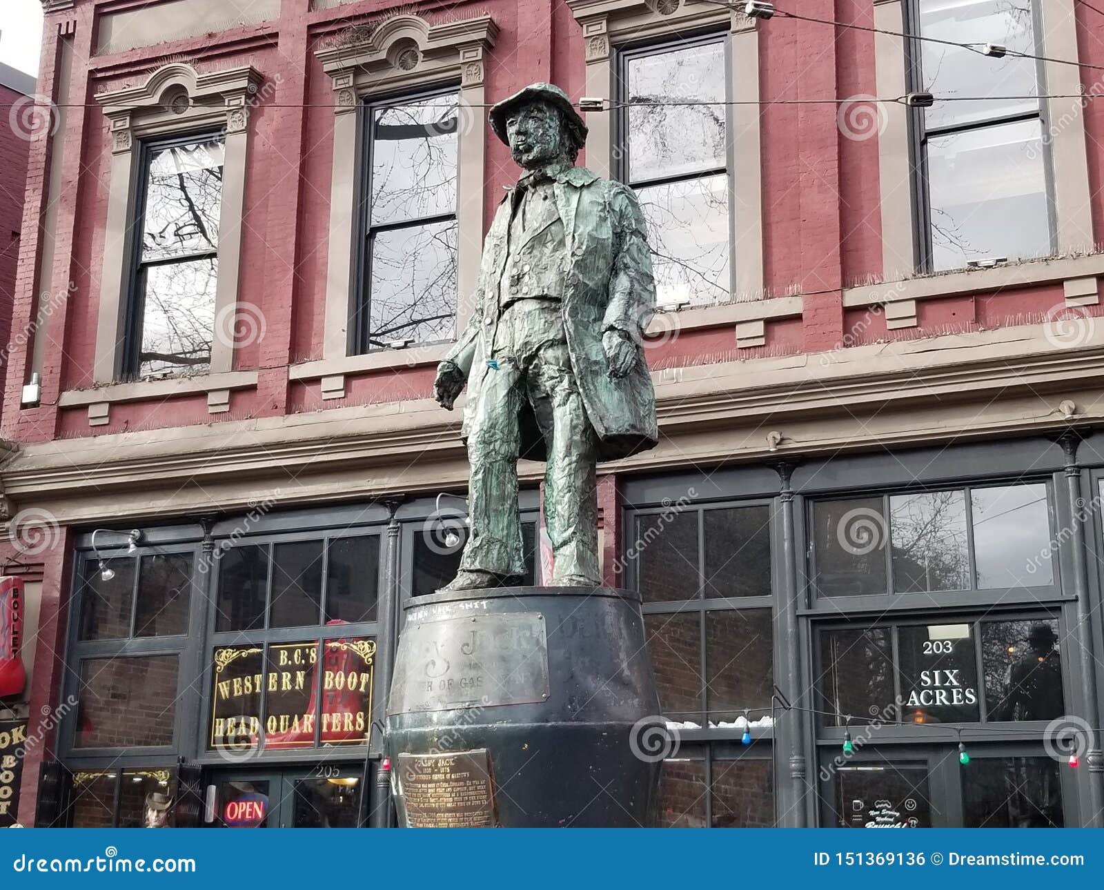 Up on a Barrel editorial photo. Image of statue, stained - 151369136