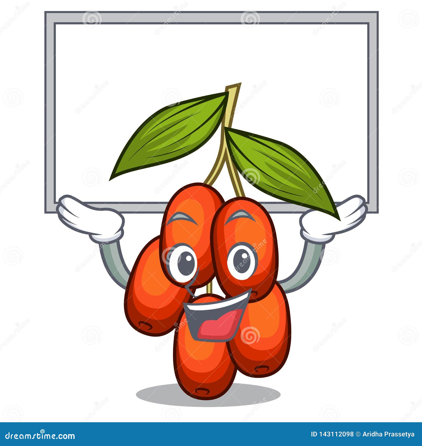 Up Board Jujube Fruit in a Cartoon Bowl Stock Vector - Illustration of ...