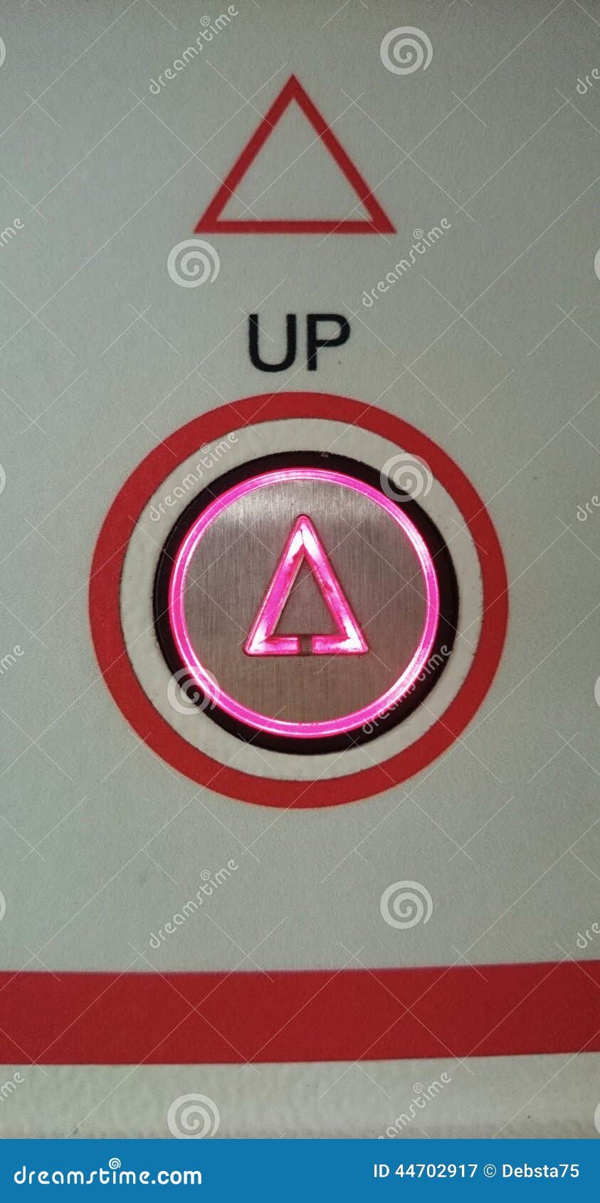Up button stock image. Image of controls, button, lift - 44702917