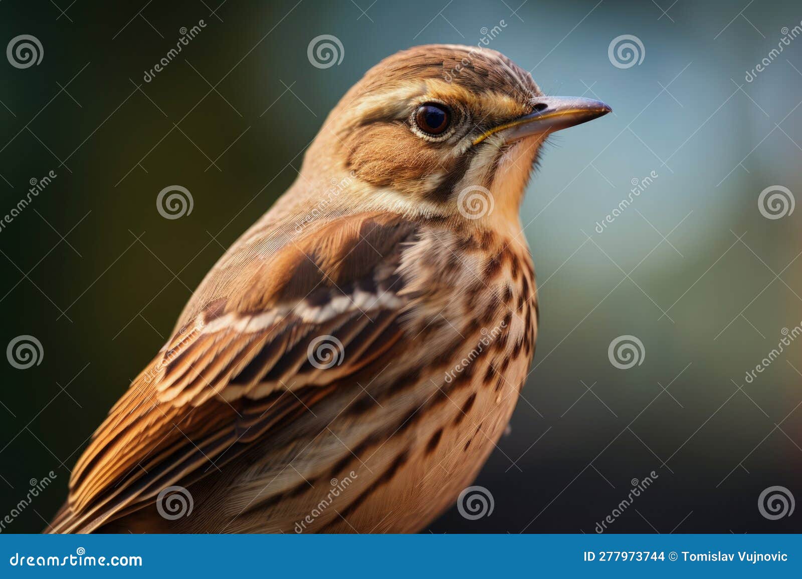 Up Close of Outdoor Lark Bird Stock Illustration - Illustration of ...