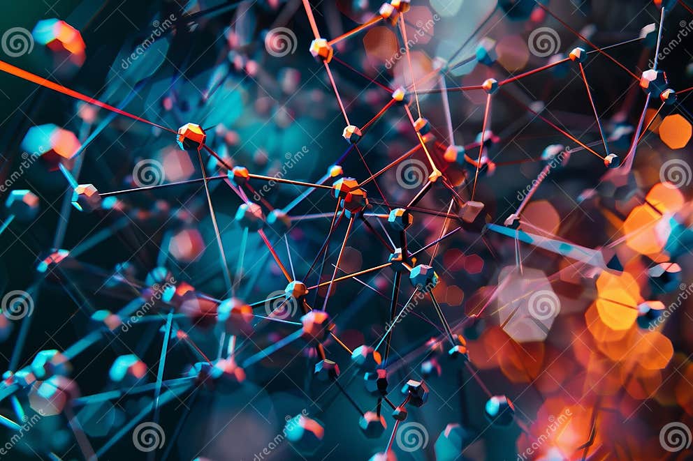 Up-close View of a Cluster of Tiny Balls Forming a Complex and Dynamic ...