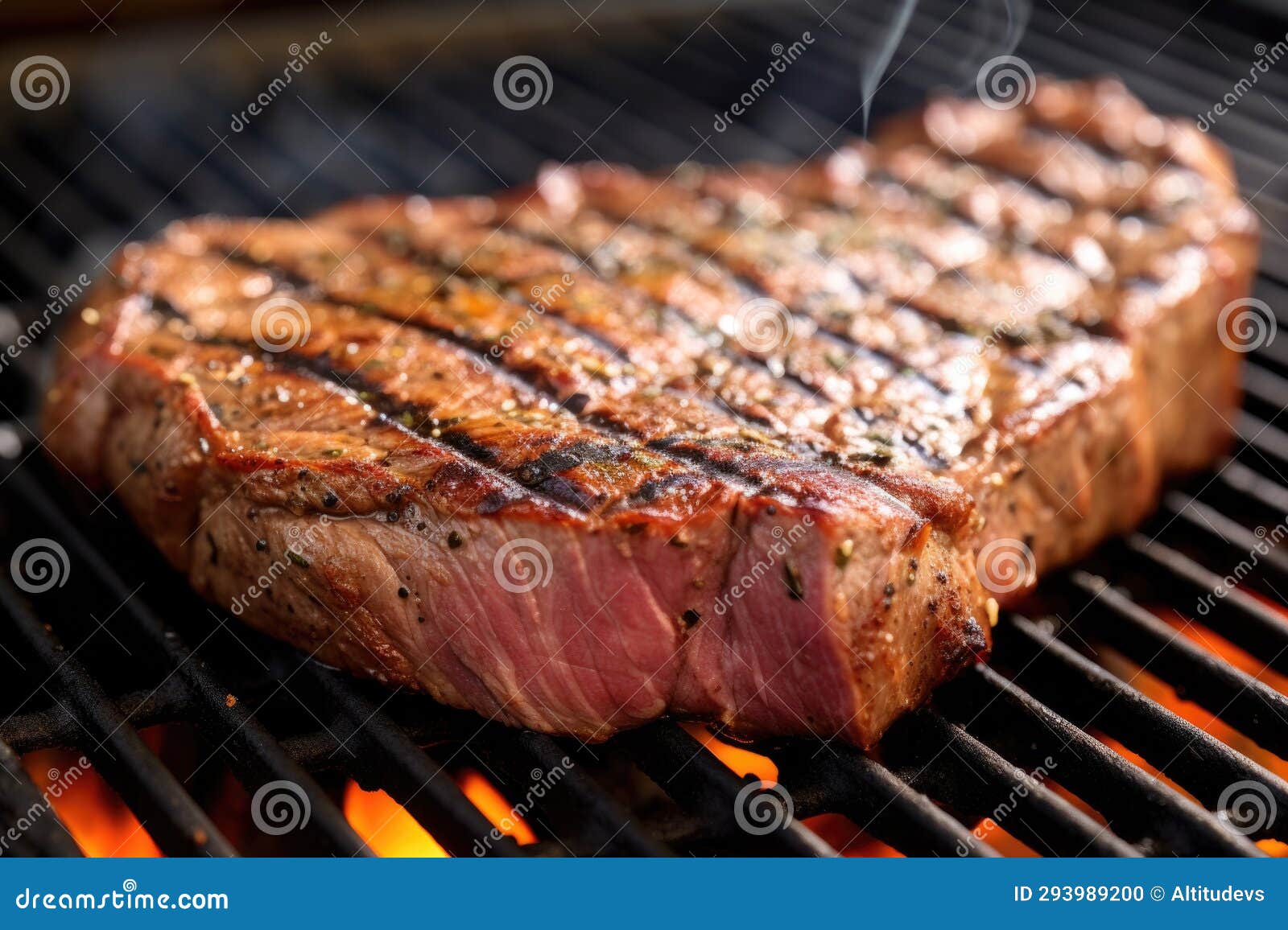 Top View Of Pan-seared Lake Trout With Creamy Shrimp Sauce On A White ...