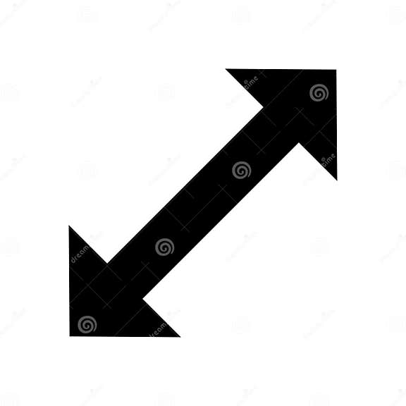 Up and Down Arrow Sign Icon Stock Vector - Illustration of internet ...