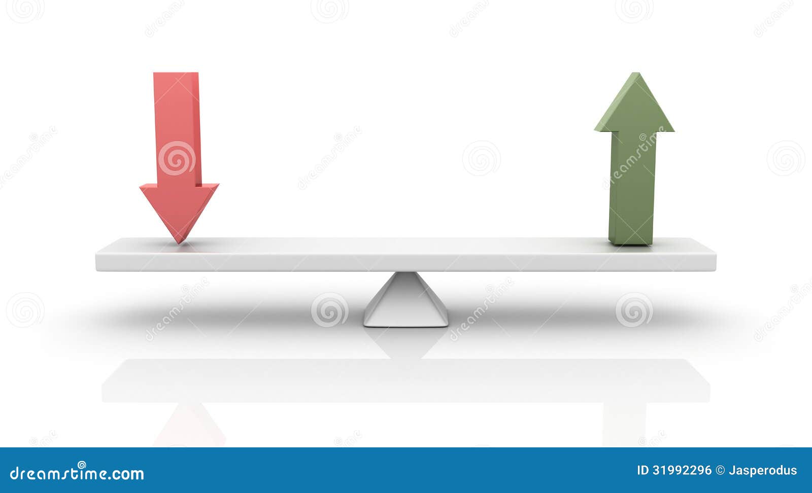 Up Down Arrows Balance stock illustration. Illustration of equality ...