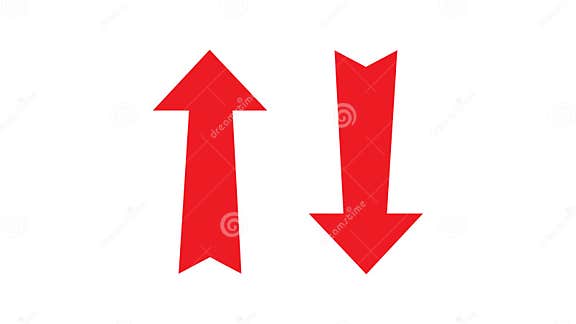 Up down arrows symbol stock illustration. Illustration of arrow - 339209392