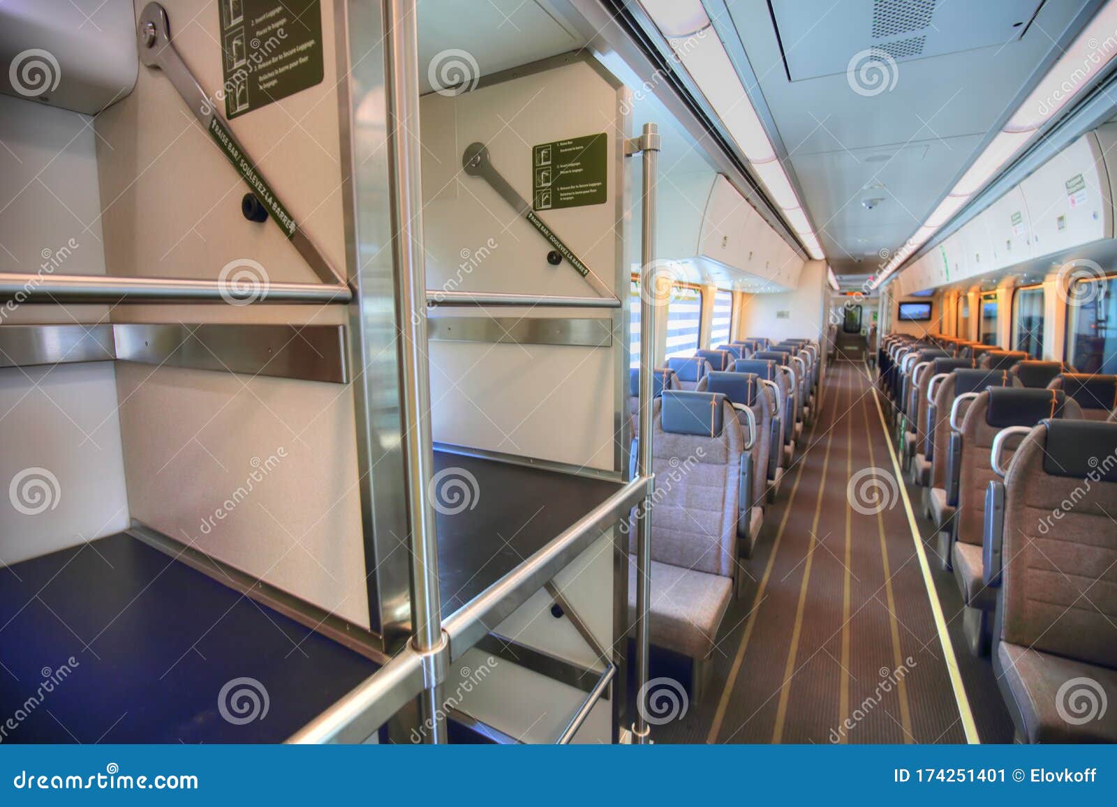 Up Express Train Shuttle â€“ Airport Connection Stock Image - Image of ...