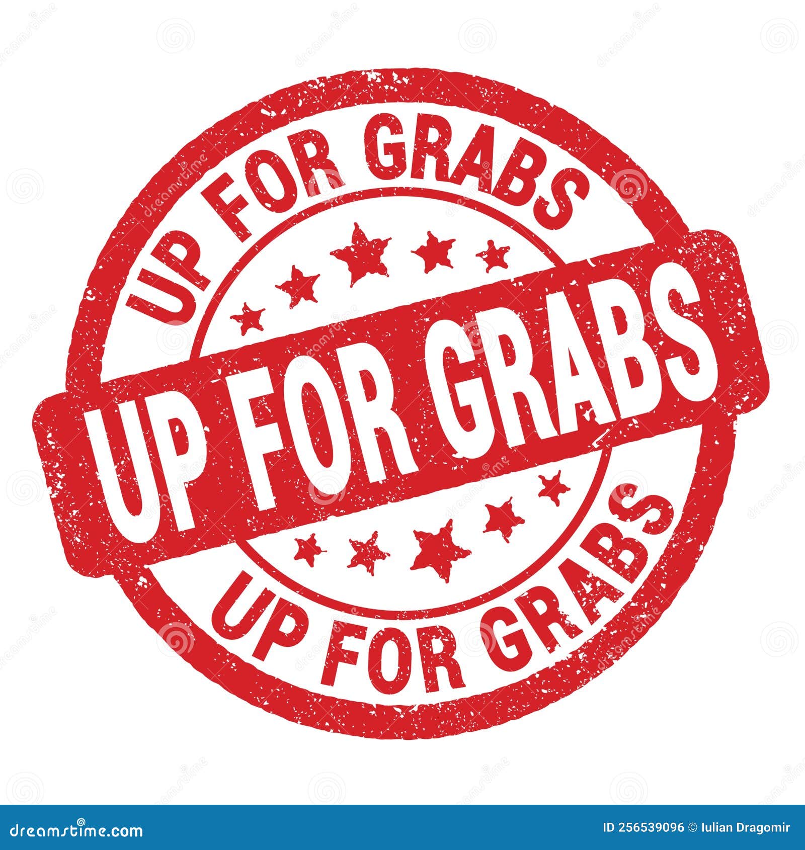 UP for GRABS Text Written on Red Round Stamp Sign Stock Illustration ... UP for GRABS Text Written on Red Round Stamp Sign Stock Illustration ...