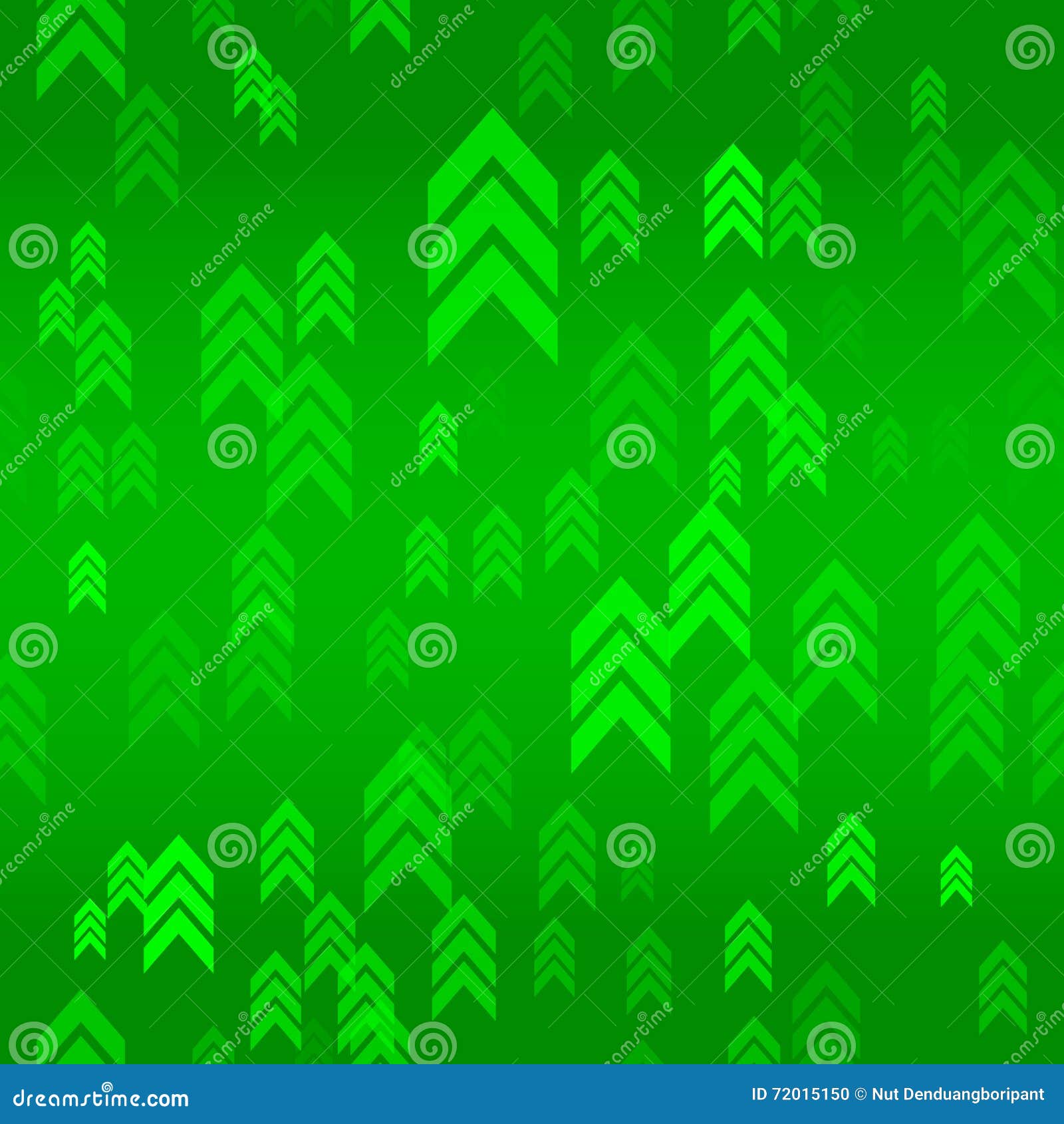 Up Green Arrow Seamless Pattern Background Stock Vector - Illustration ...