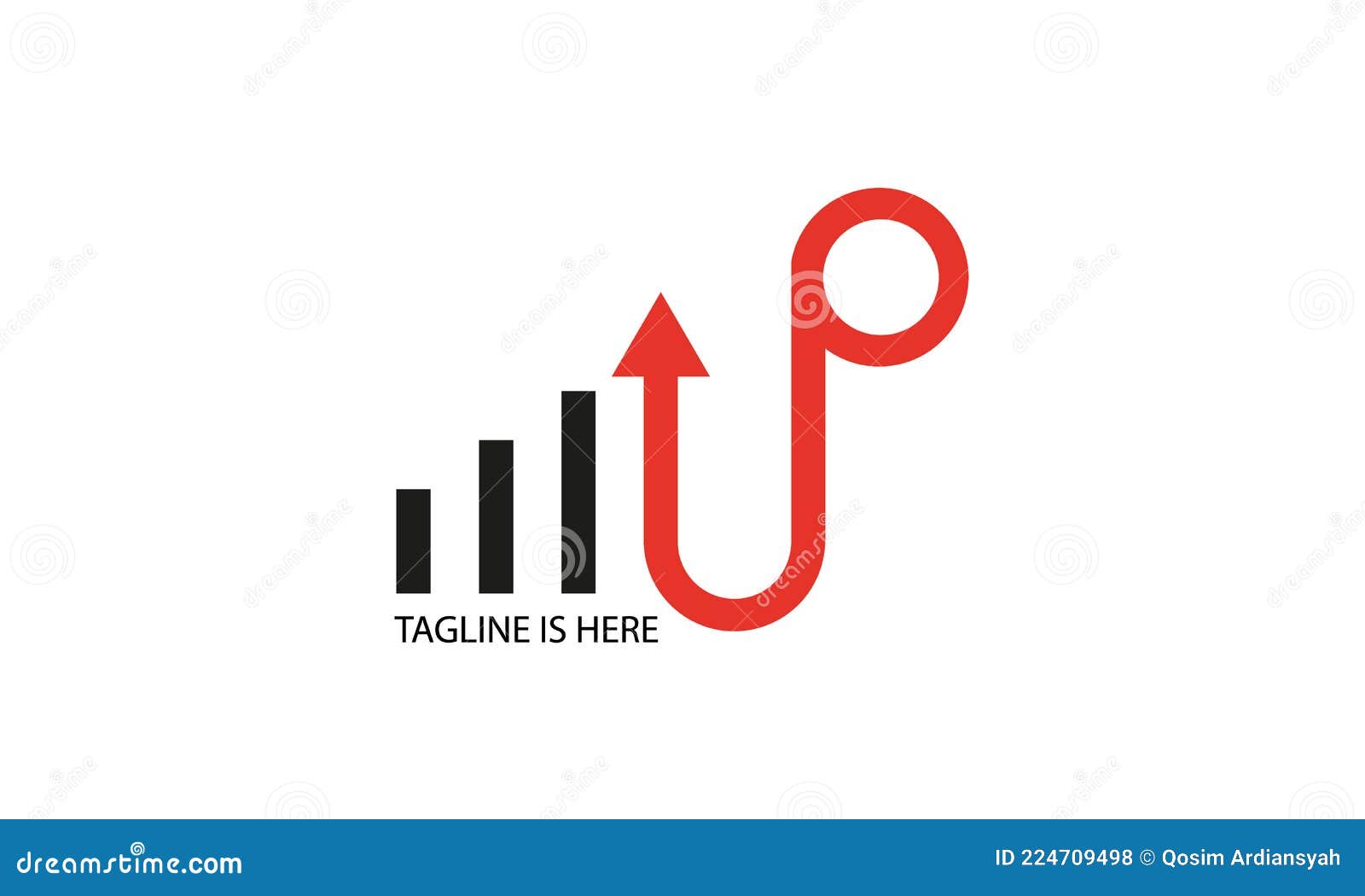 UP icon stock vector. Illustration of company, corporate - 224709498