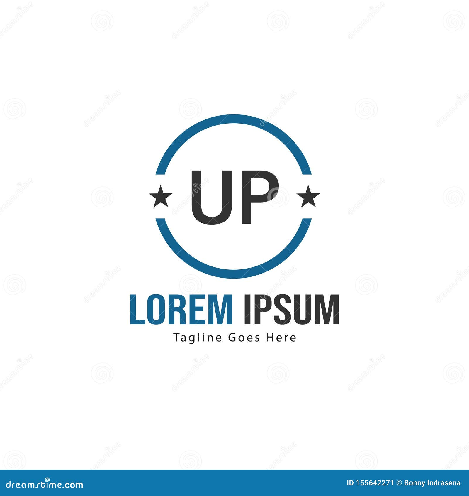 UP Letter Logo Design. Creative Modern UP Letters Icon Illustration ...