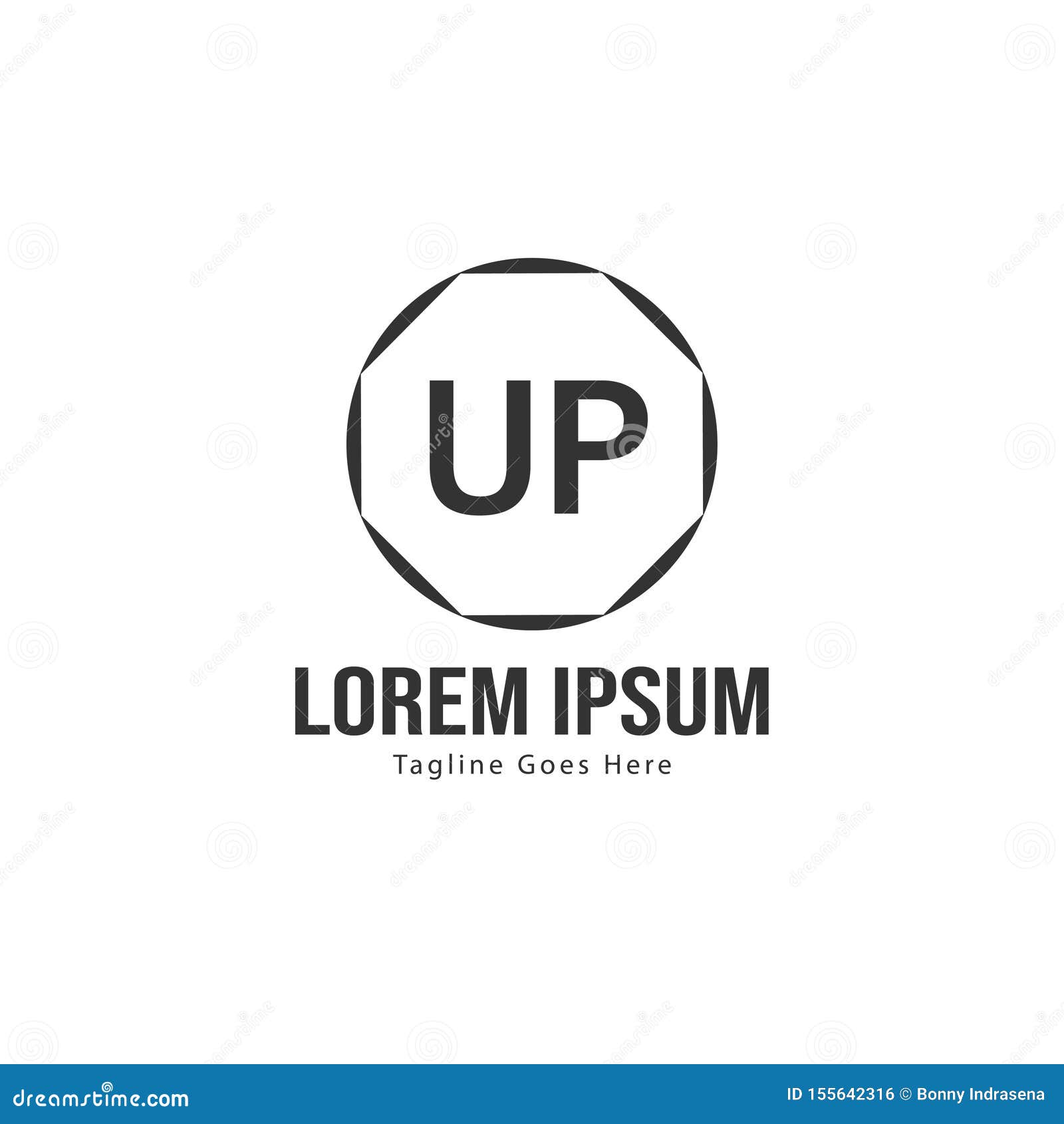 UP Letter Logo Design. Creative Modern UP Letters Icon Illustration ...