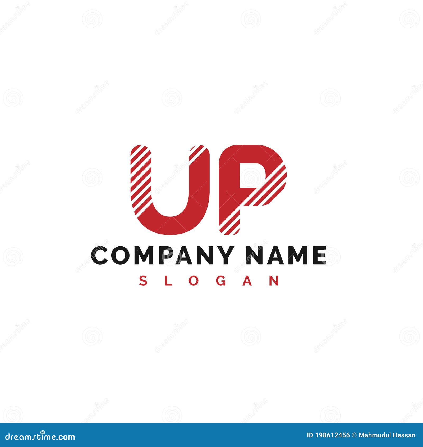 UP Letter Logo Design. UP Letter Logo Vector Illustration - Vector ...