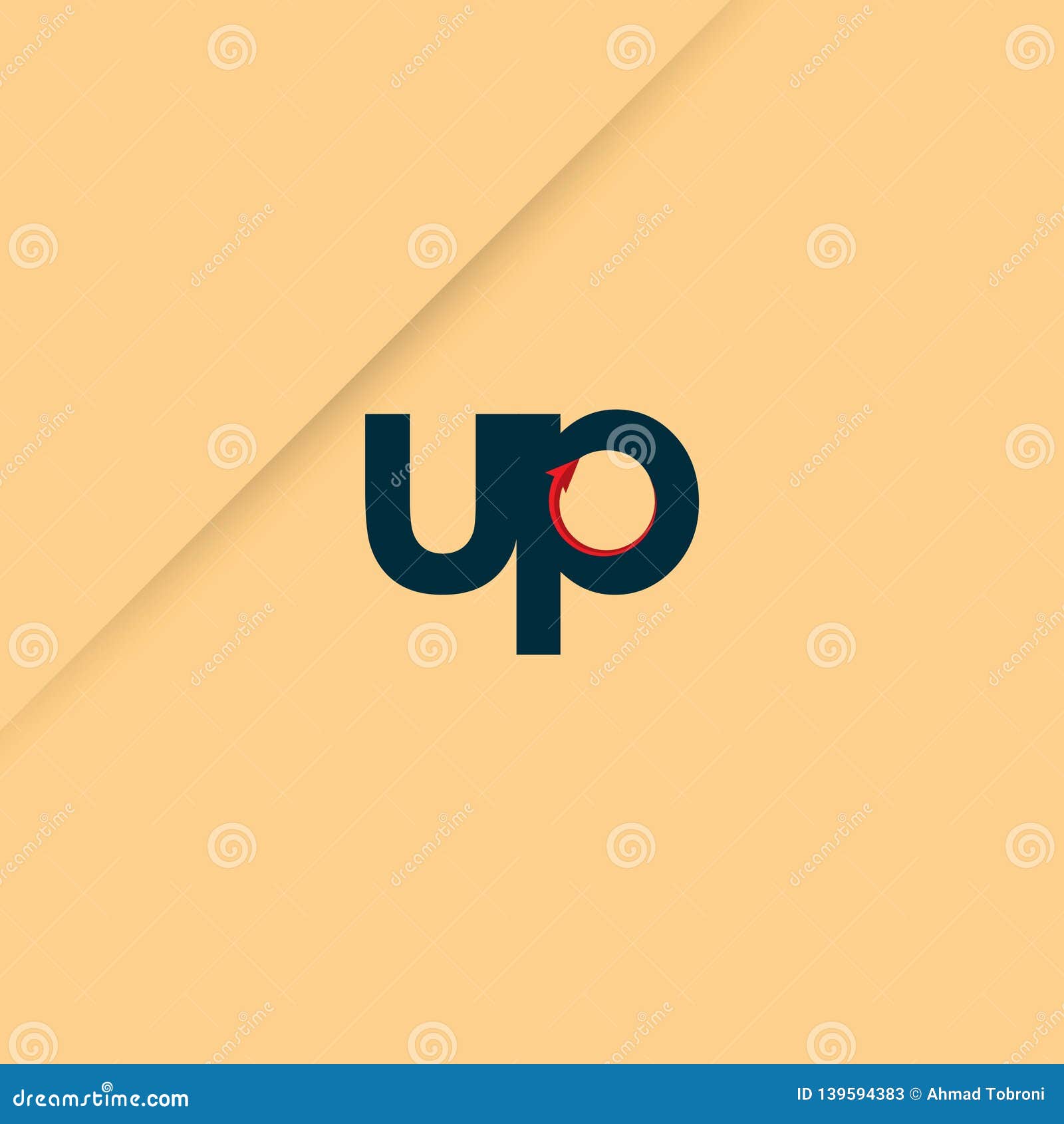 Up Logo Vector Template Design Illustration Stock Vector - Illustration ...