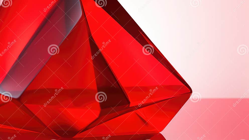 Up polygon red stock illustration. Illustration of sharp - 336071219