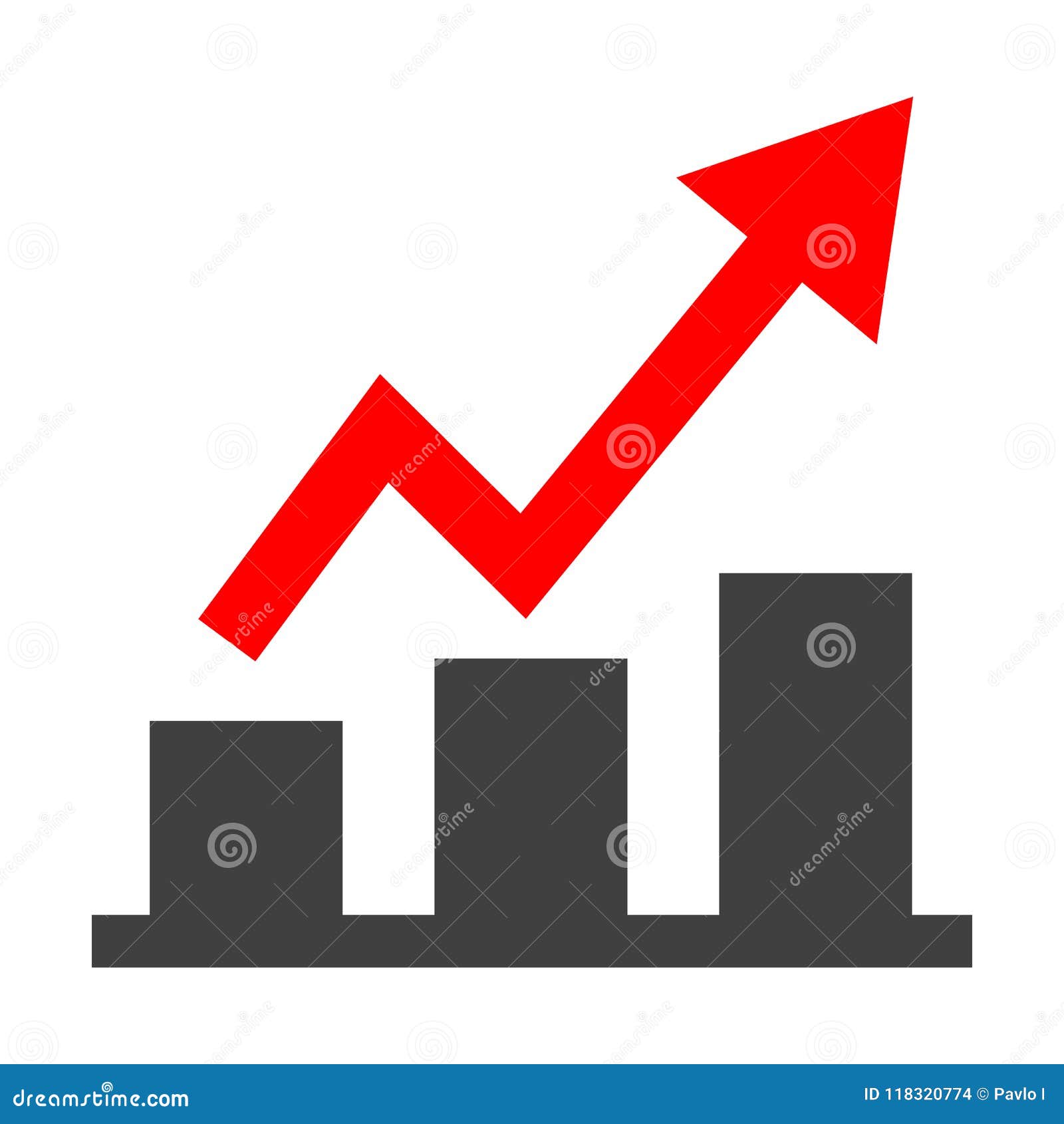 Graph Red Up Vector Stock Illustrations – 2,424 Graph Red Up Vector ...