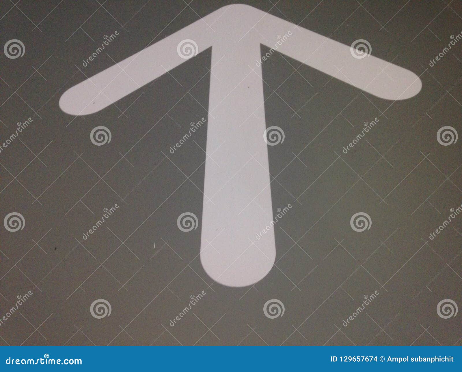Up side arrow stock photo. Image of arrow, direction - 129657674