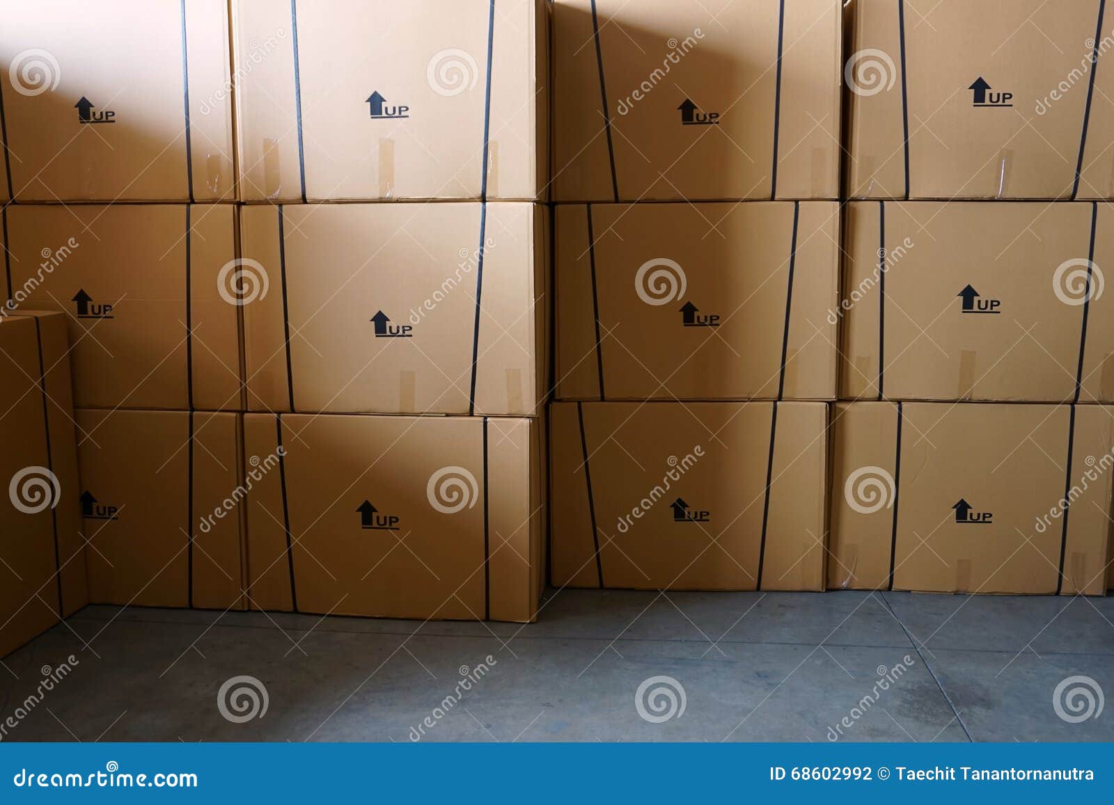 Up sign on the carton stock photo. Image of carton, label - 68602992