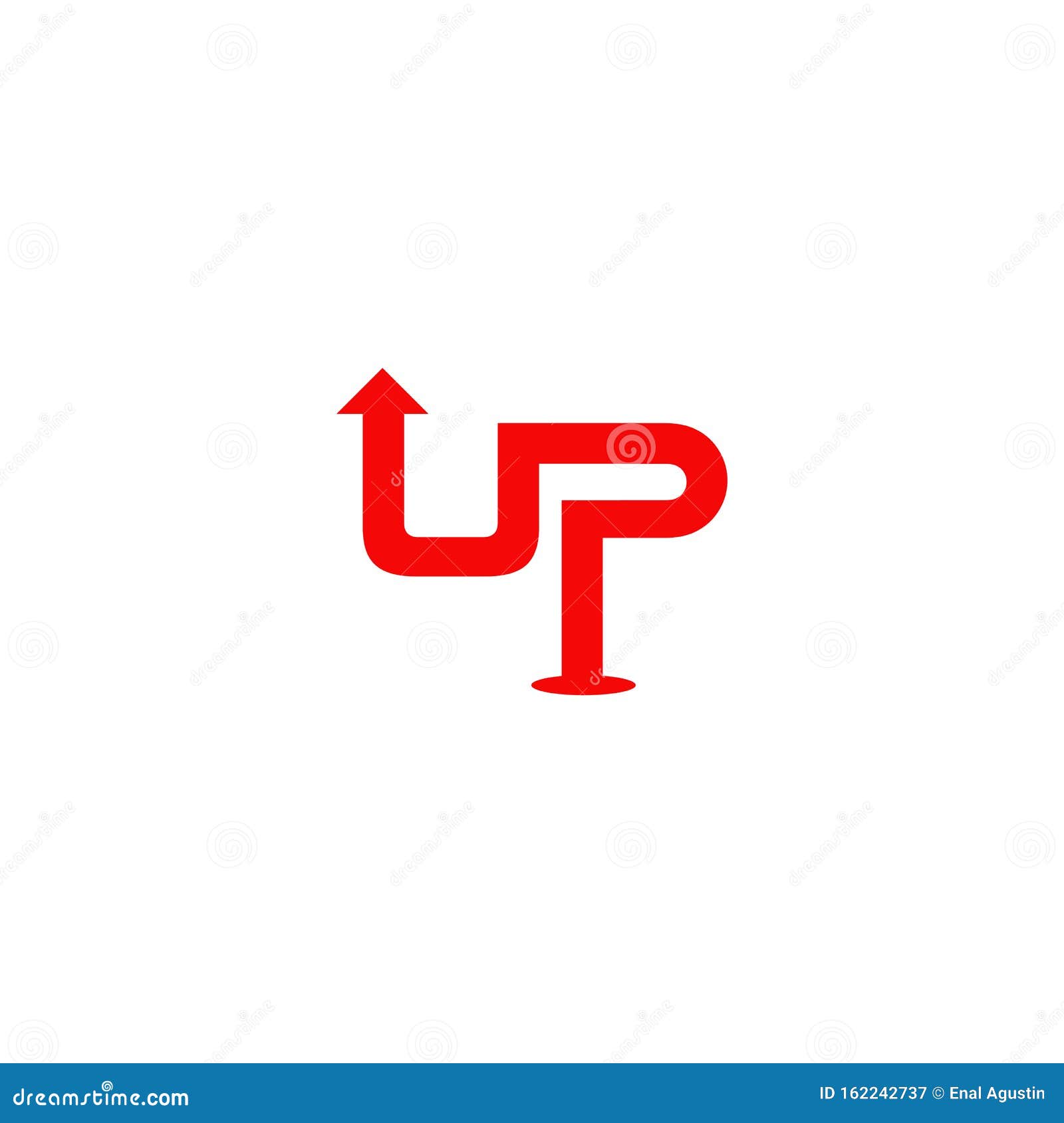 UP Typeface Lettering Icon Logo Design Vector Template Stock Vector ...