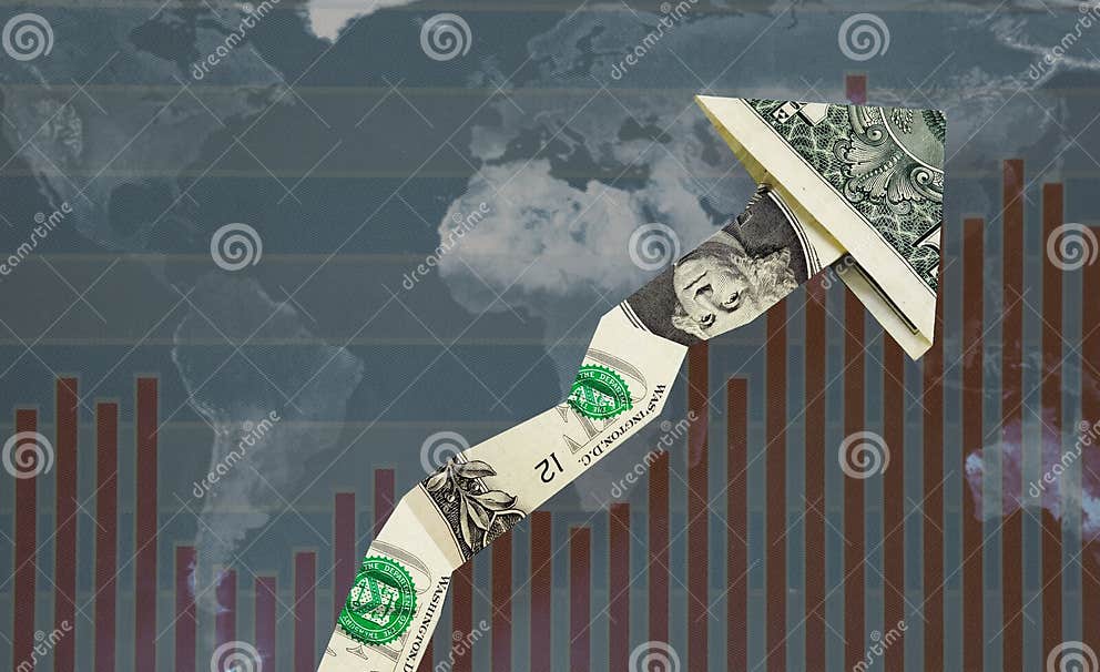 Up world dollar stock photo. Image of rate, increase - 63832580