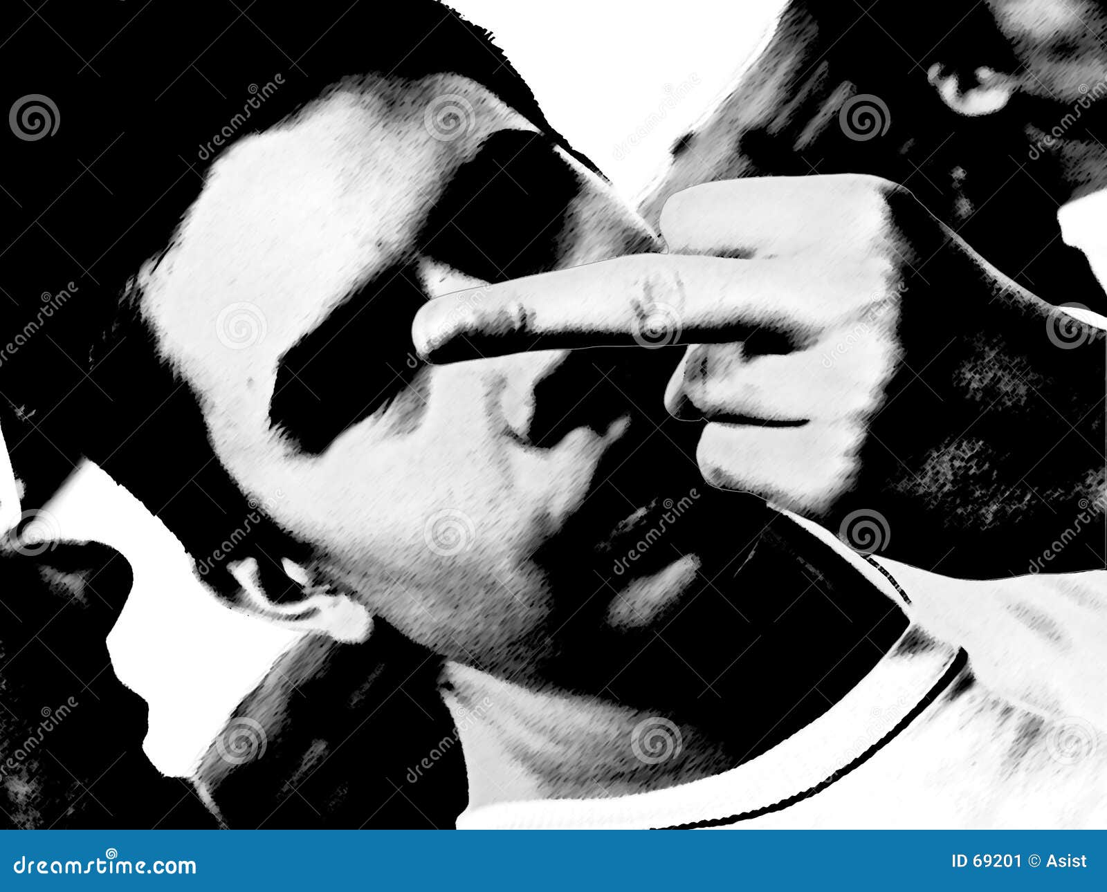 Up YOURS... stock image. Image of rebel, curses, svearing - 69201