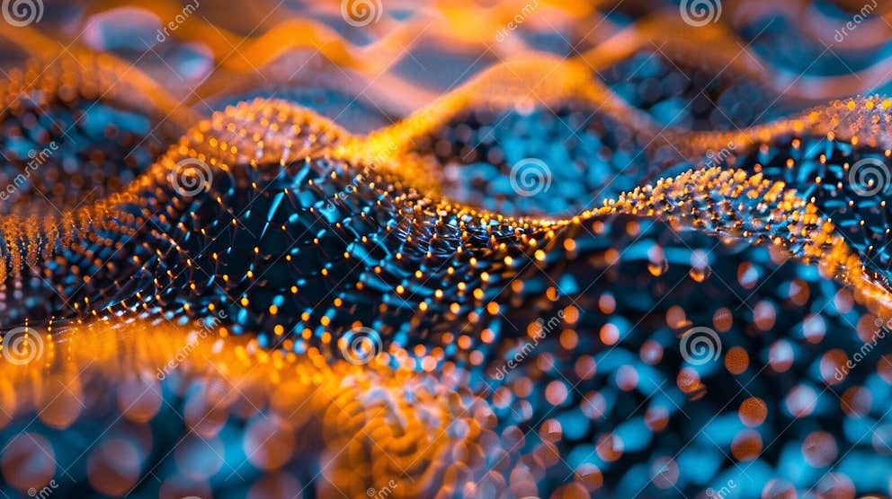 An Upclose Look at the Microscopic Structures within a Sample of ...