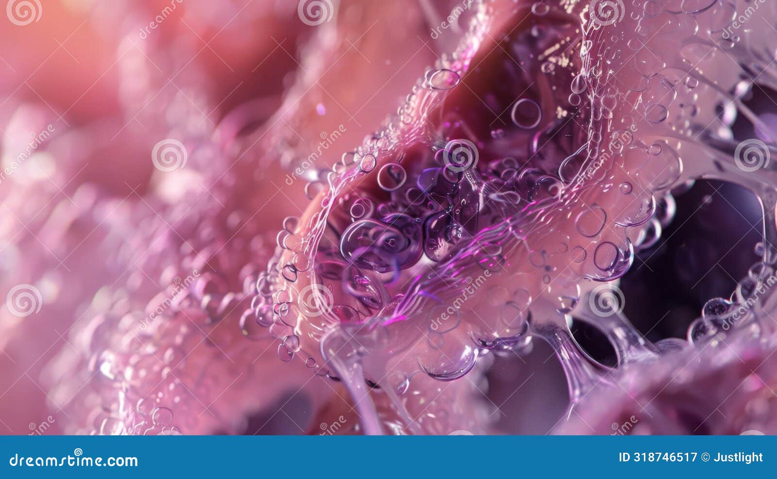 An Upclose Shot of the Legs Thin Translucent Membrane Allowing for a ...