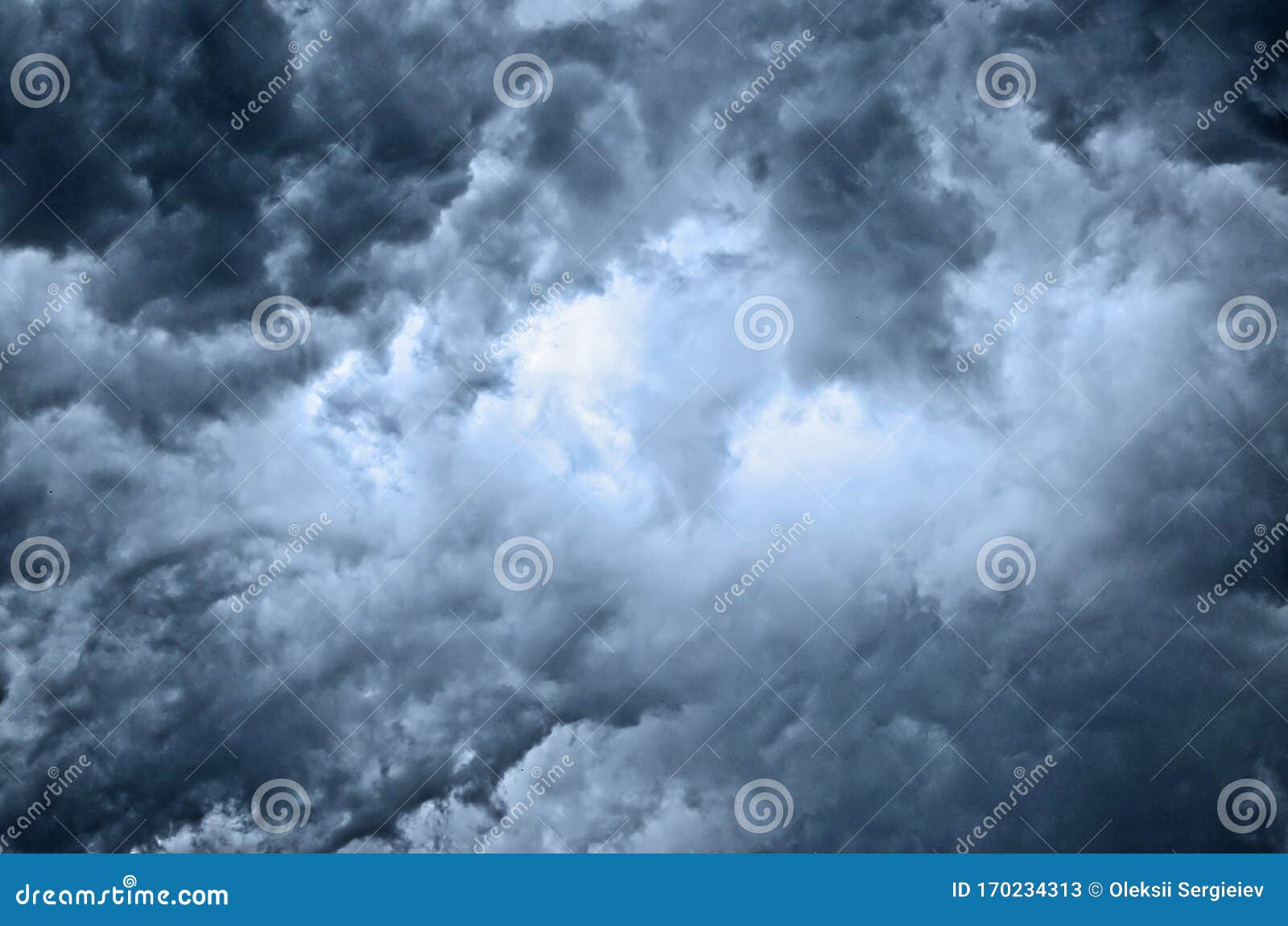 Heavy Gale Black Stormy Clouds Stock Image - Image of cumulonimbus ...