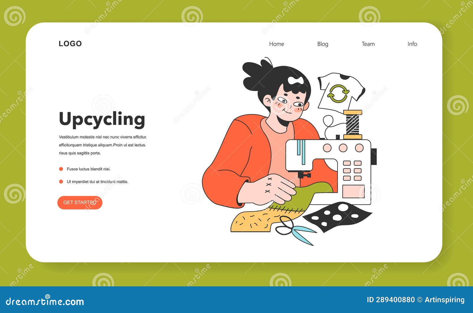 Upcycling Web Banner or Landing Page. Process and Technique of Reuse ...