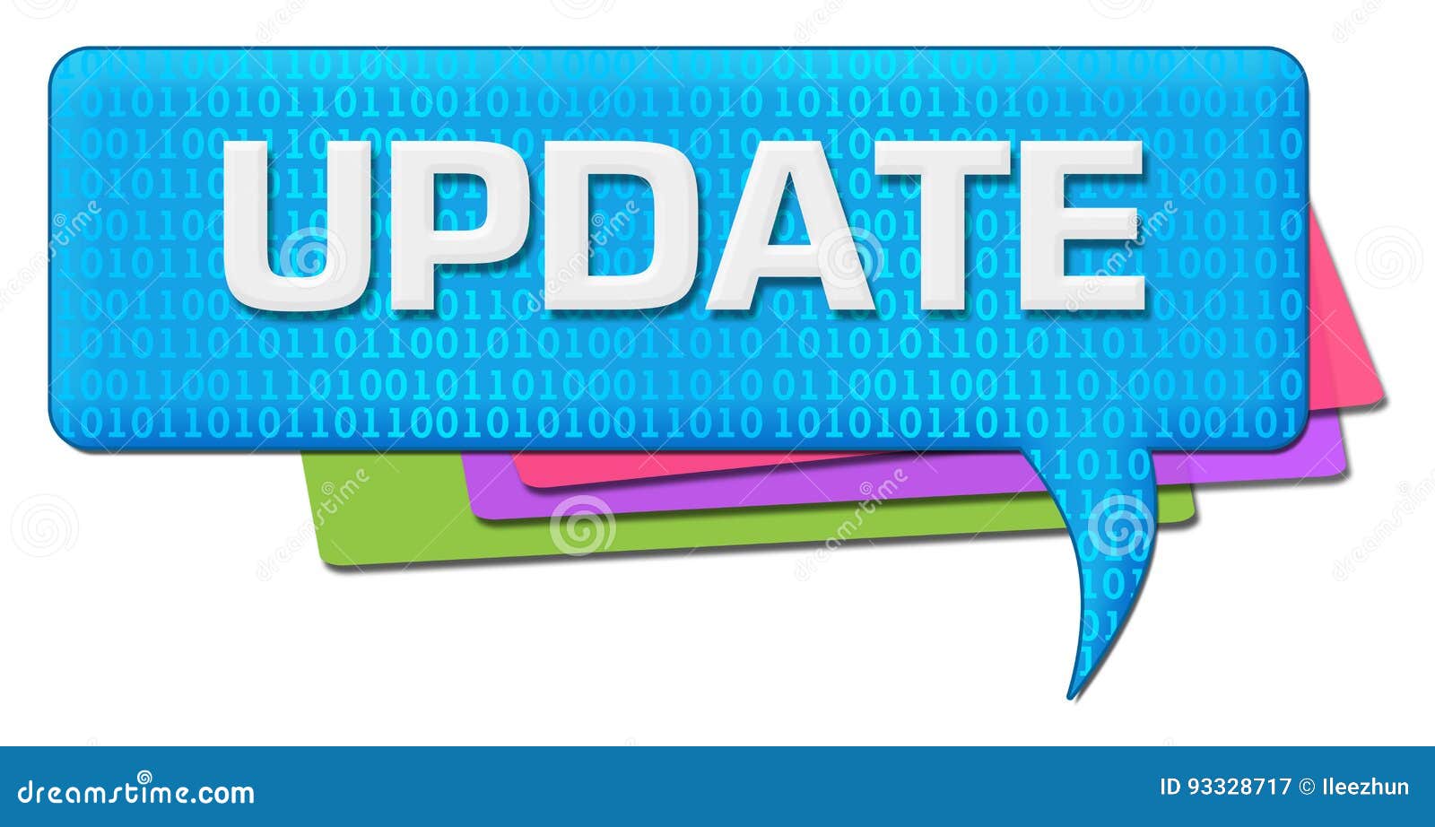Update Binary Colorful Comment Symbol Stock Illustration - Illustration ...