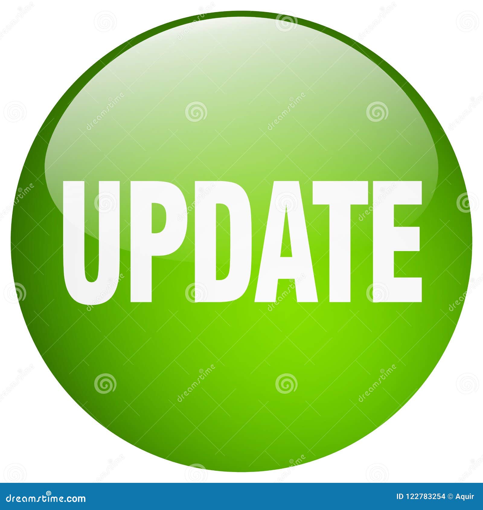 Update button stock vector. Illustration of push, element - 122783254