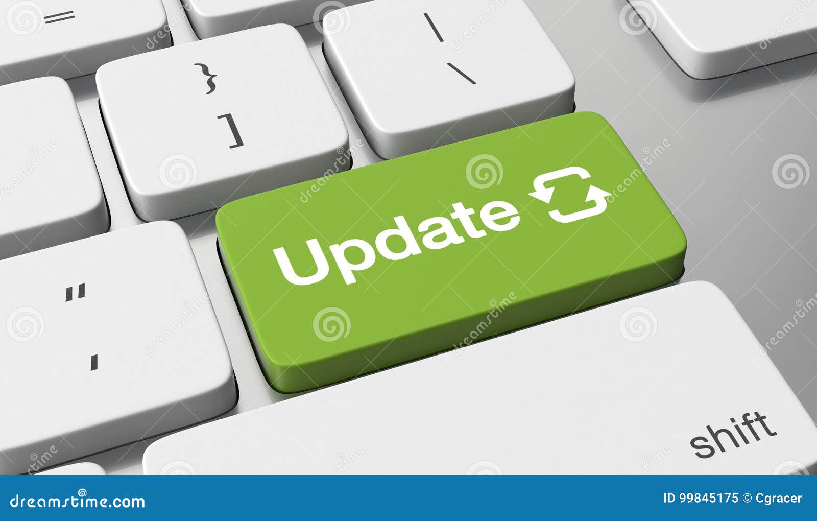 Update button stock illustration. Illustration of data - 99845175