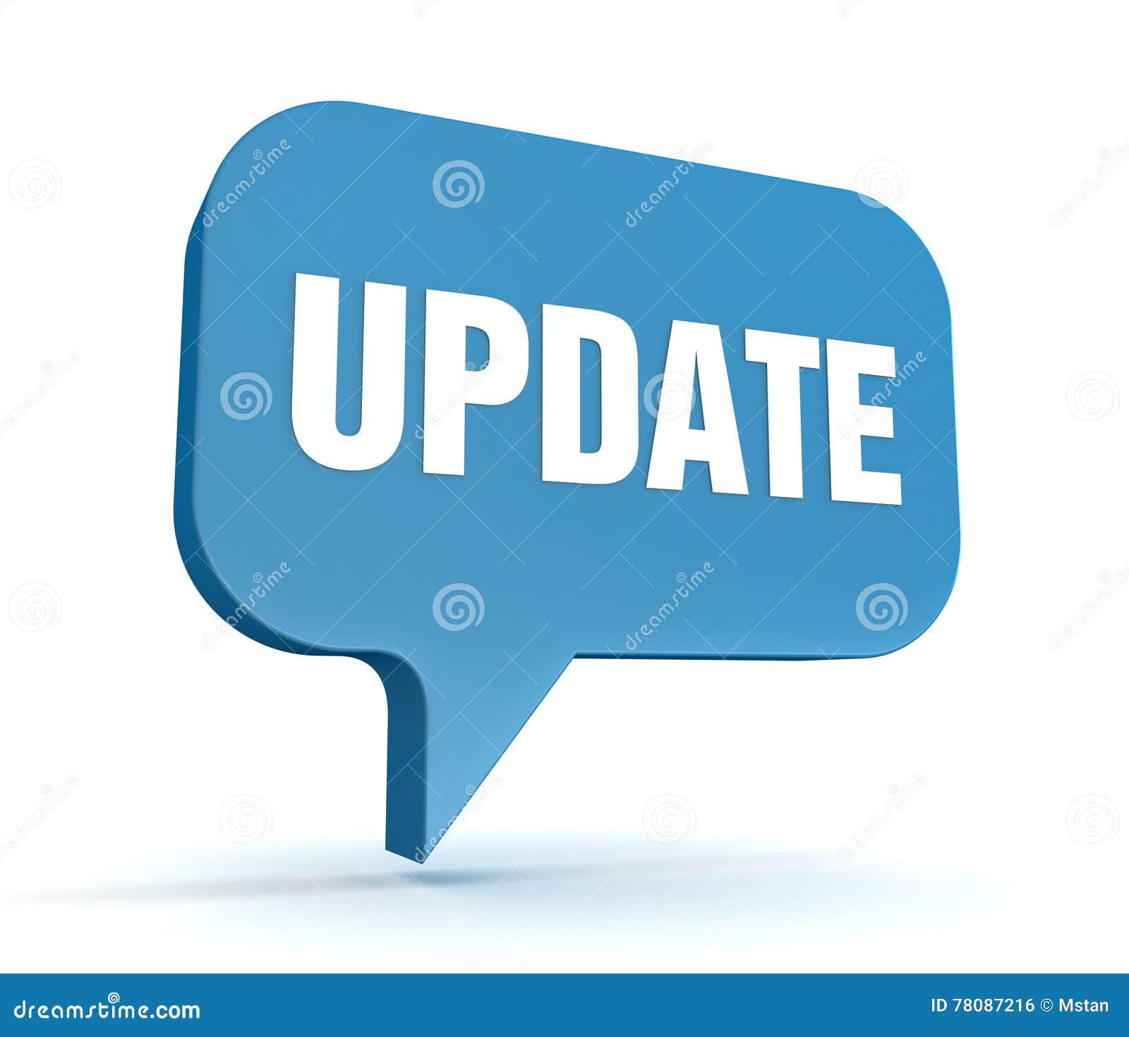 Update Concept 3d Illustration Stock Illustration - Illustration of ...