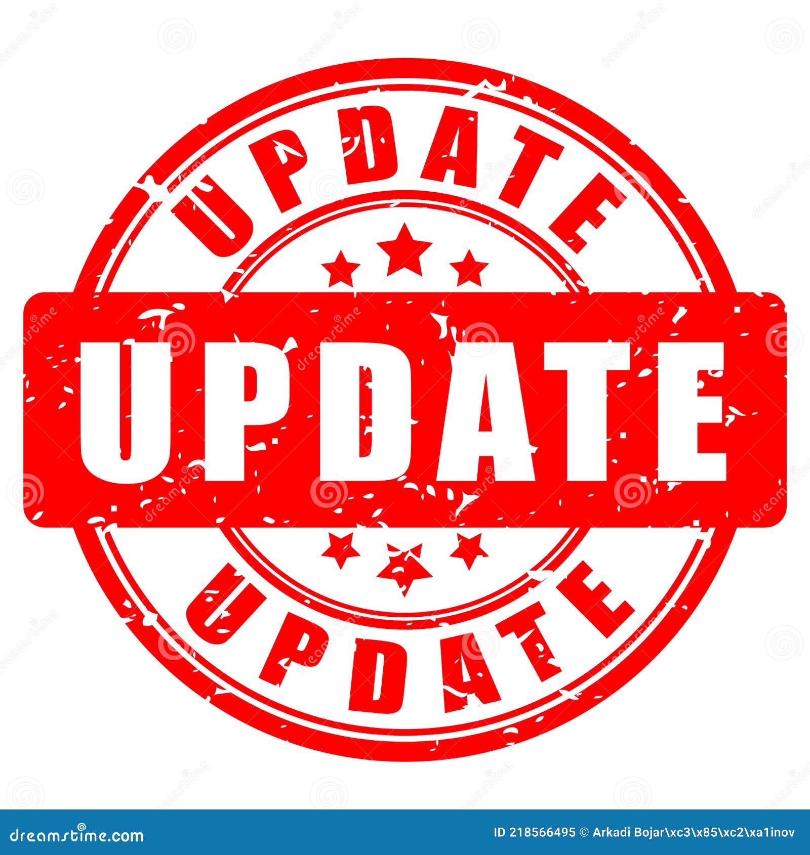 AMENDMENT Red Rubber Stamp Over A White Background Vector Illustration ...