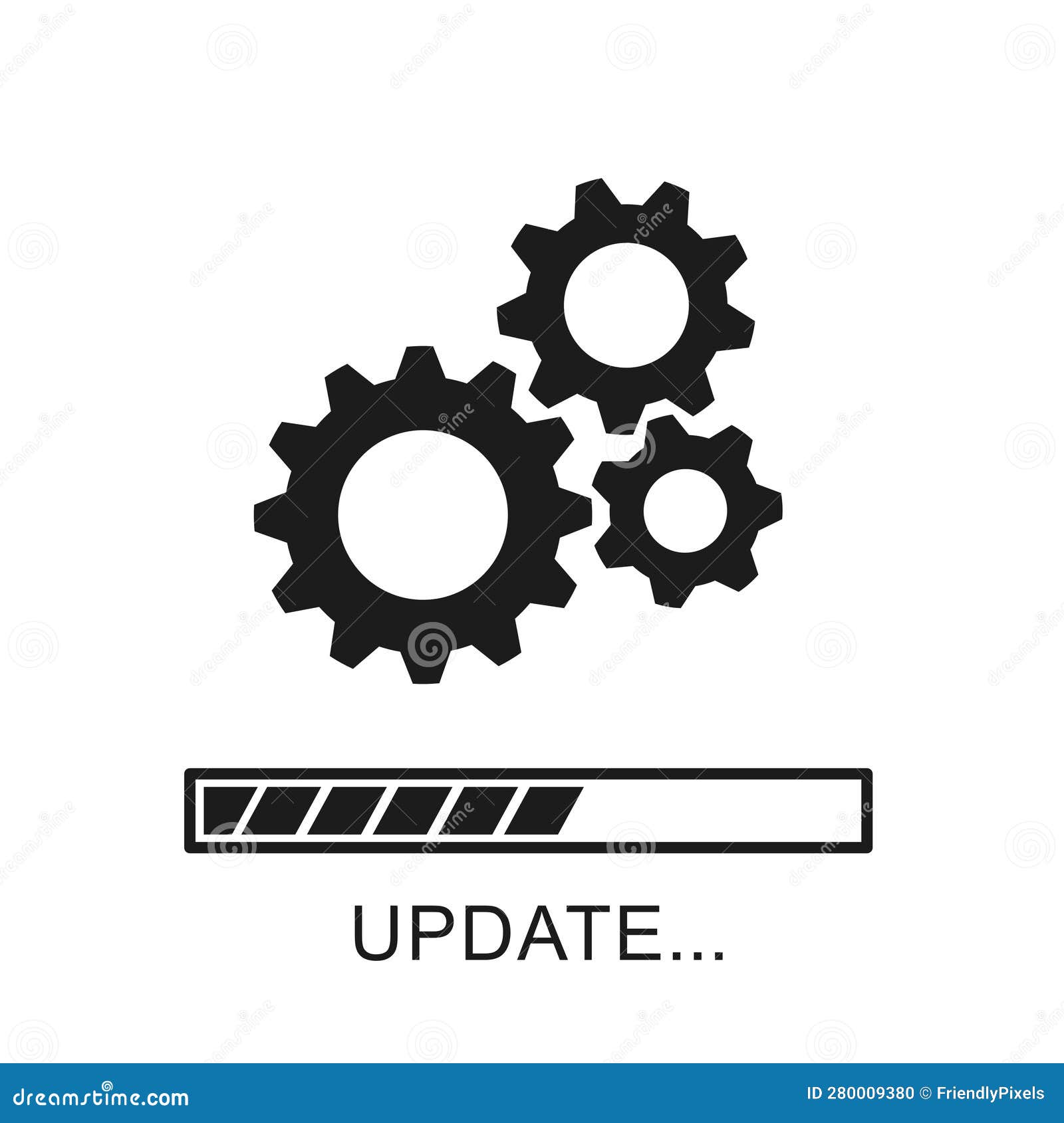 Update Icon with Gears. Loading or Updating Files, Installing or ... Update Icon with Gears. Loading or Updating Files, Installing or ...