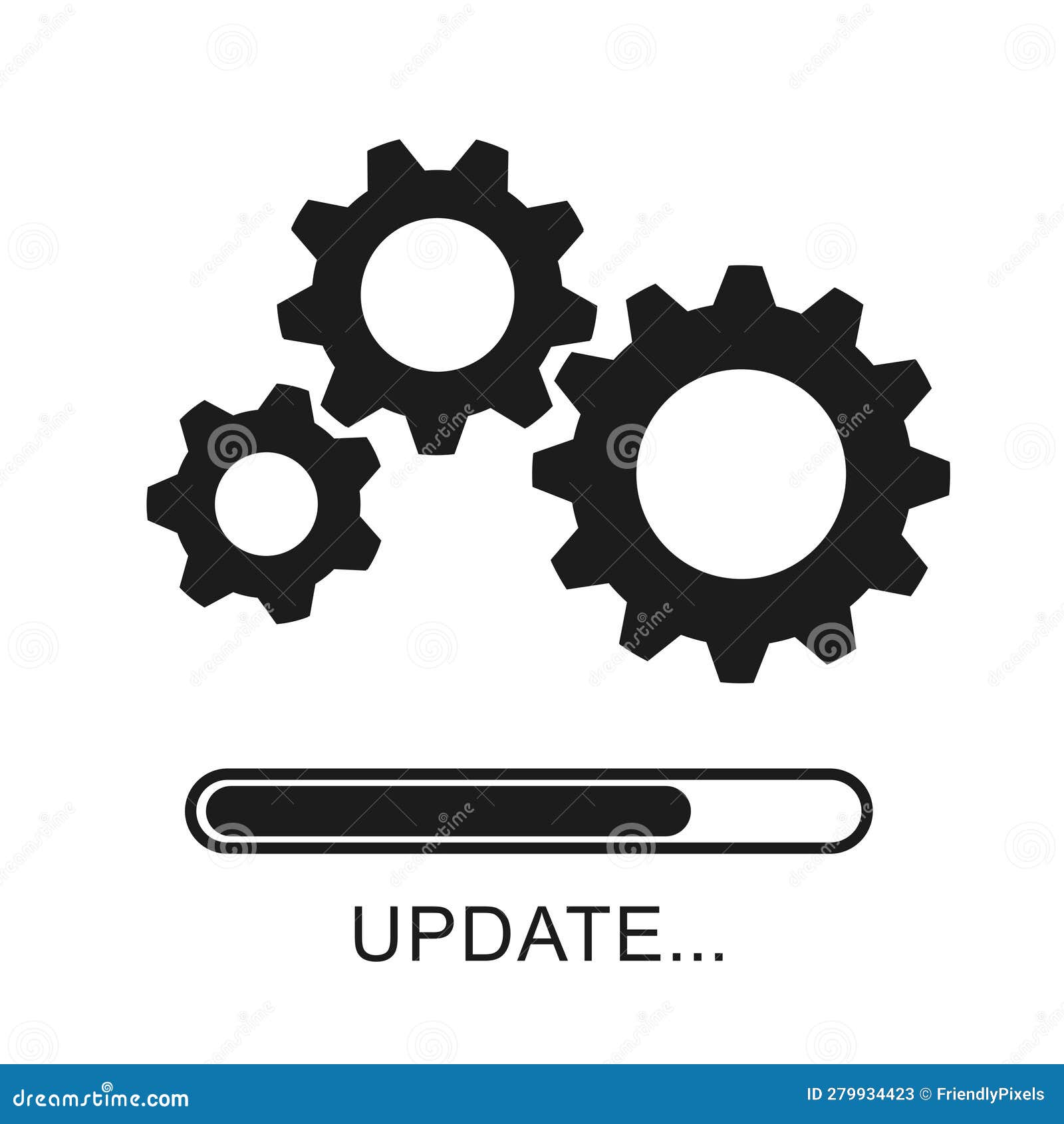 Update Icon with Gears. Loading or Updating Files, Installing or ... Update Icon with Gears. Loading or Updating Files, Installing or ...
