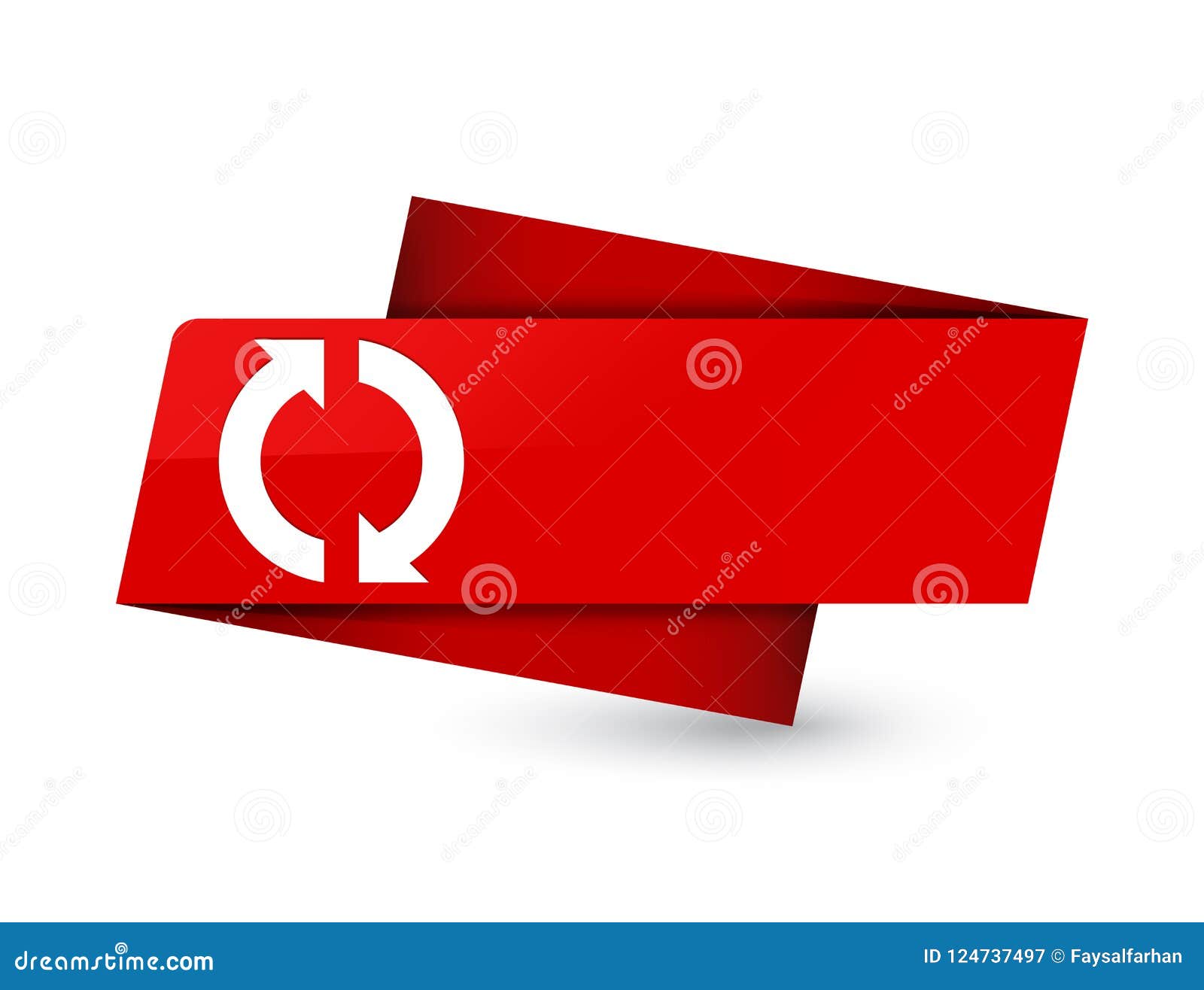Update Icon Premium Red Tag Sign Stock Illustration - Illustration of ...