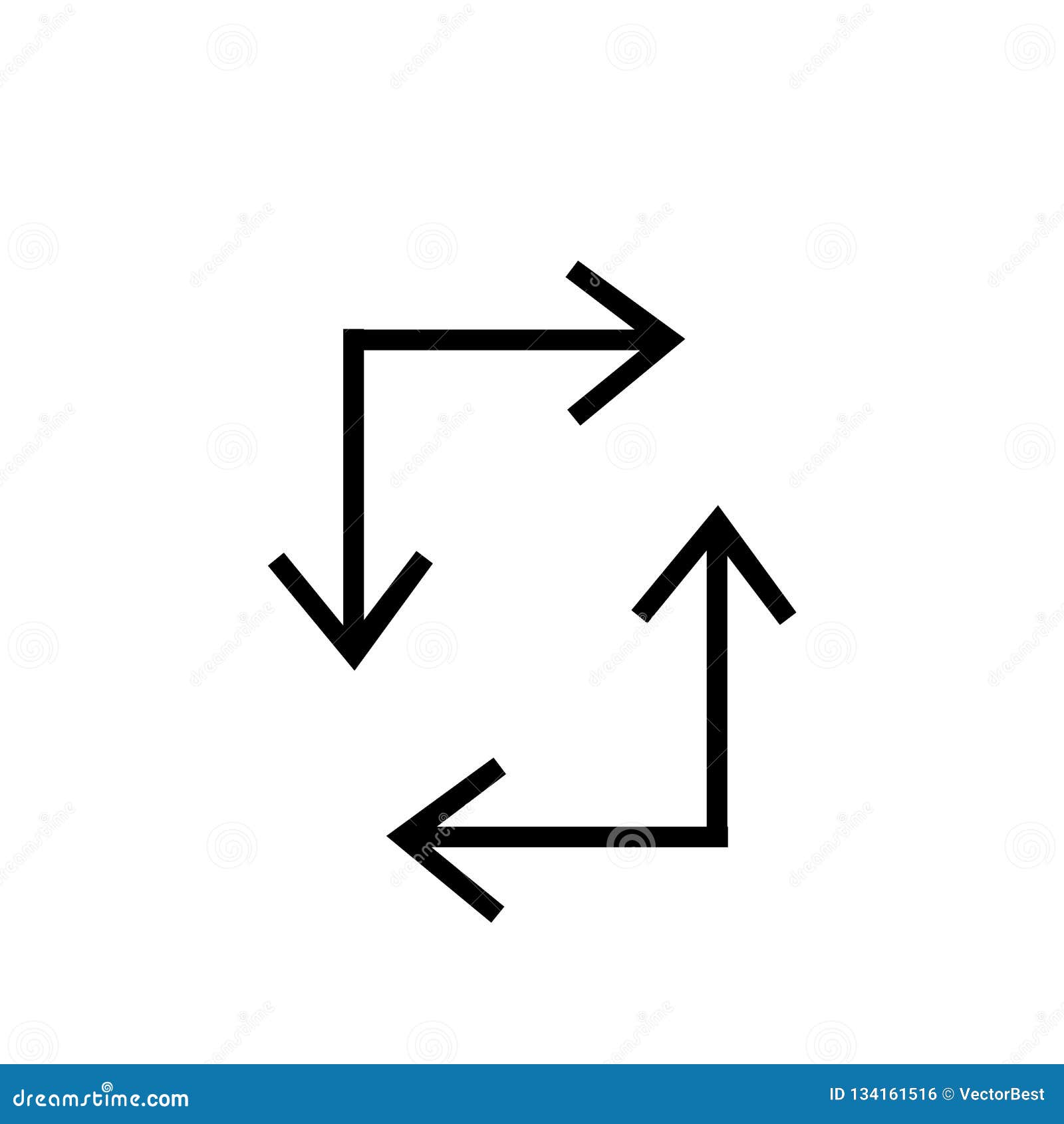 Update Icon Vector Sign and Symbol Isolated on White Background, Update ...